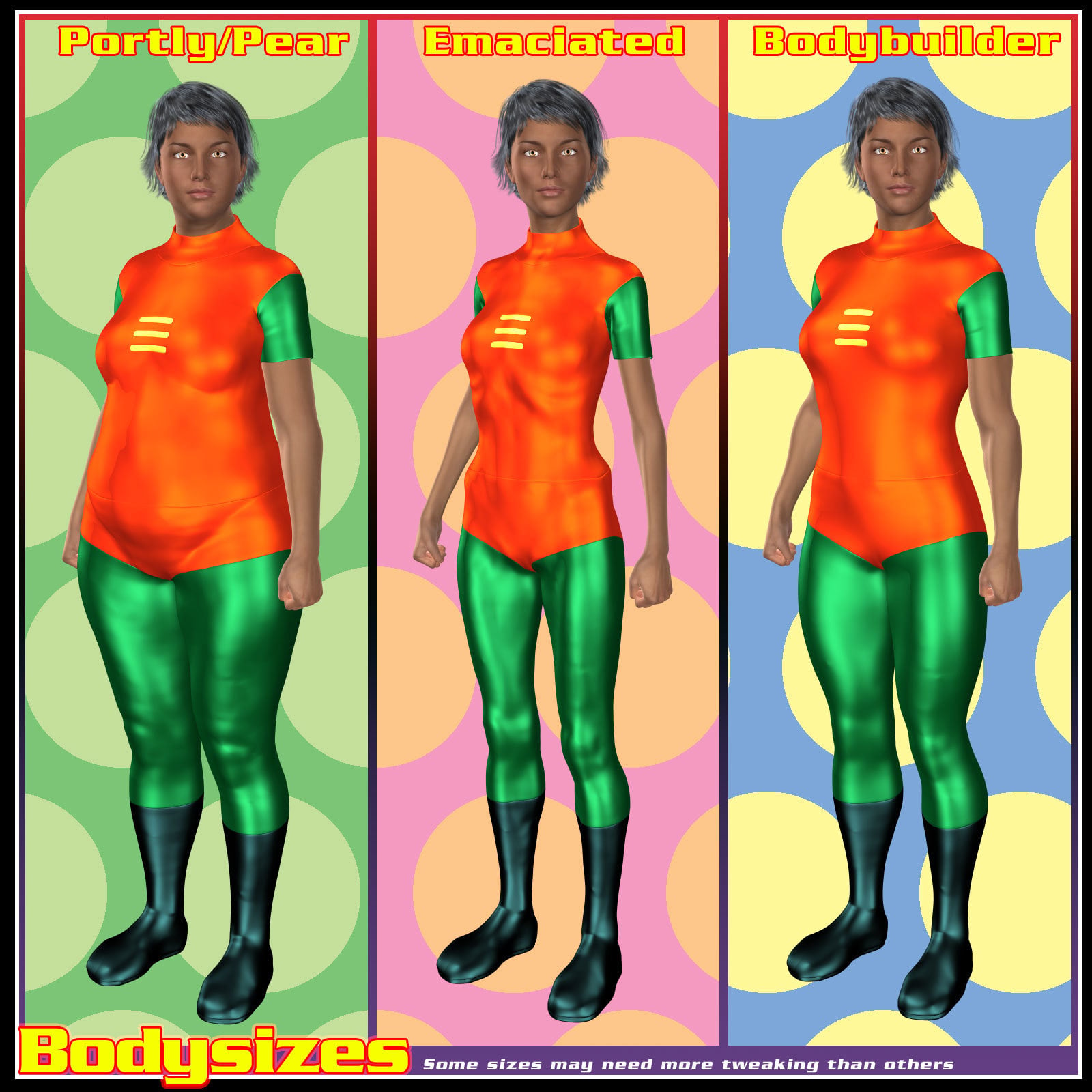 Bodysuit 052 MMKBG3F | Daz 3D