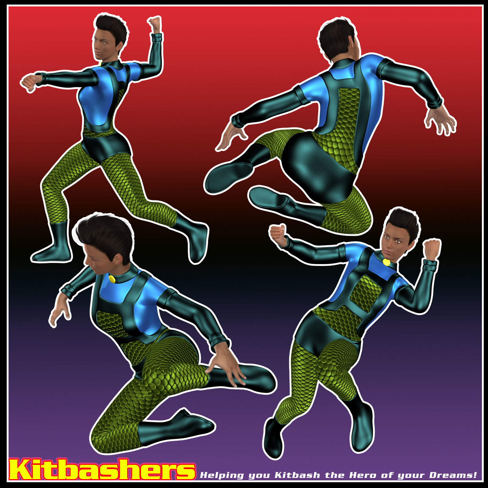 Bodysuit 061 MMKBG3F | Daz 3D