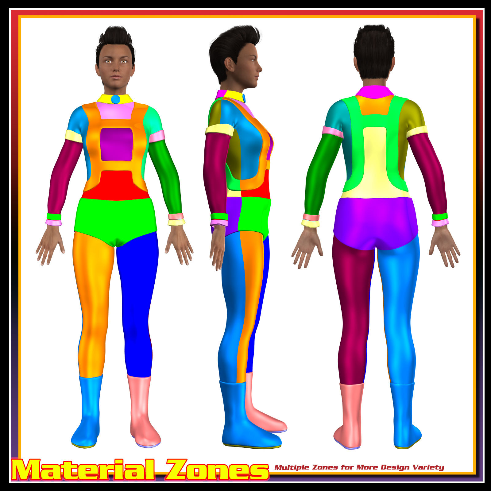 Bodysuit 061 MMKBG3F | Daz 3D