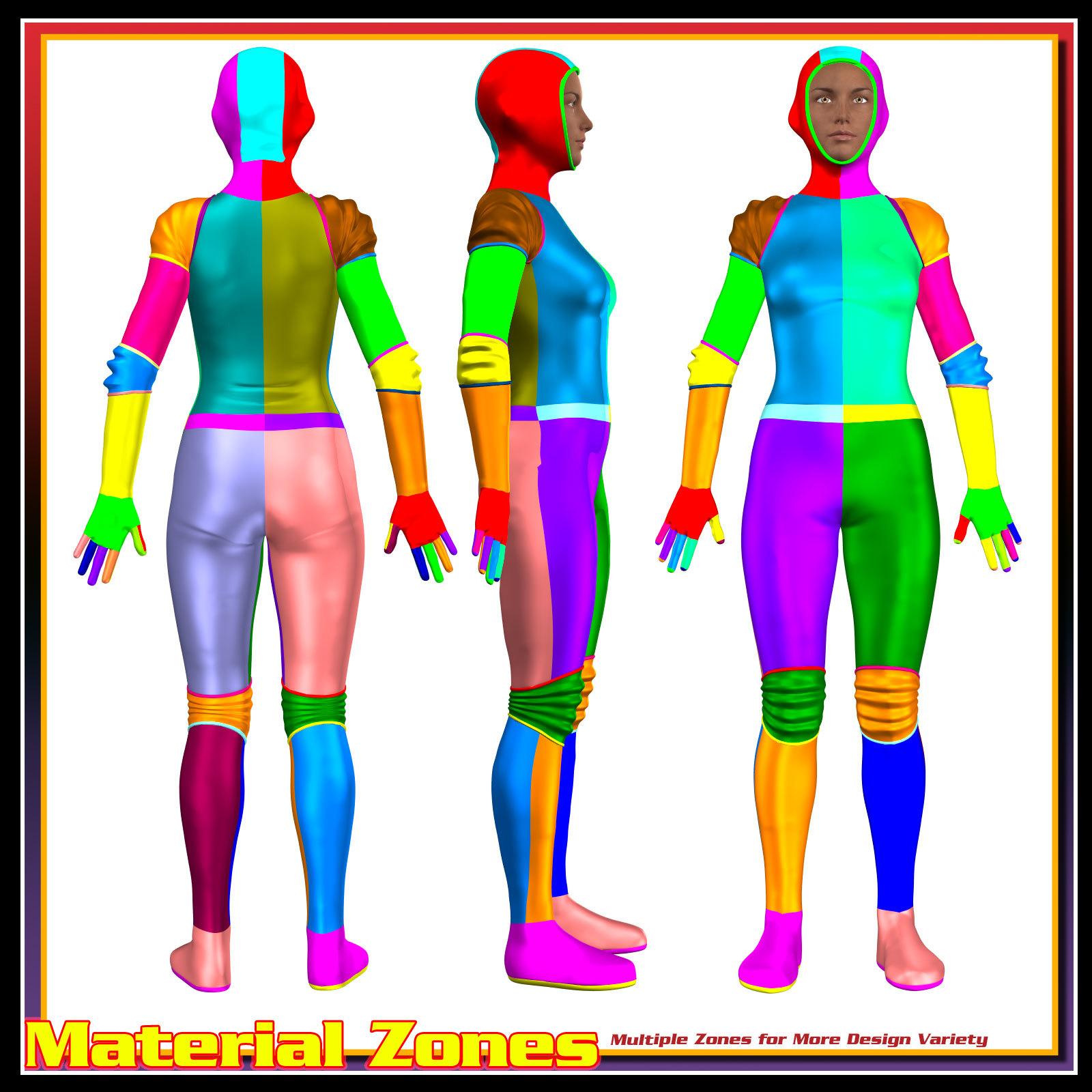 Bodysuit 063 MMKBG3F | Daz 3D