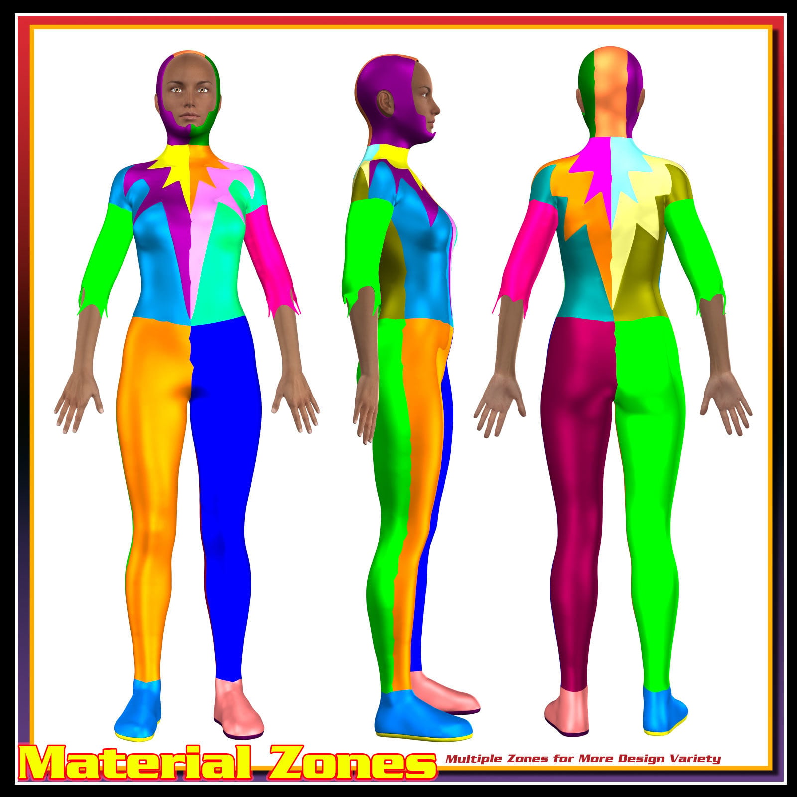 Bodysuit 073 MMKBG3F | Daz 3D
