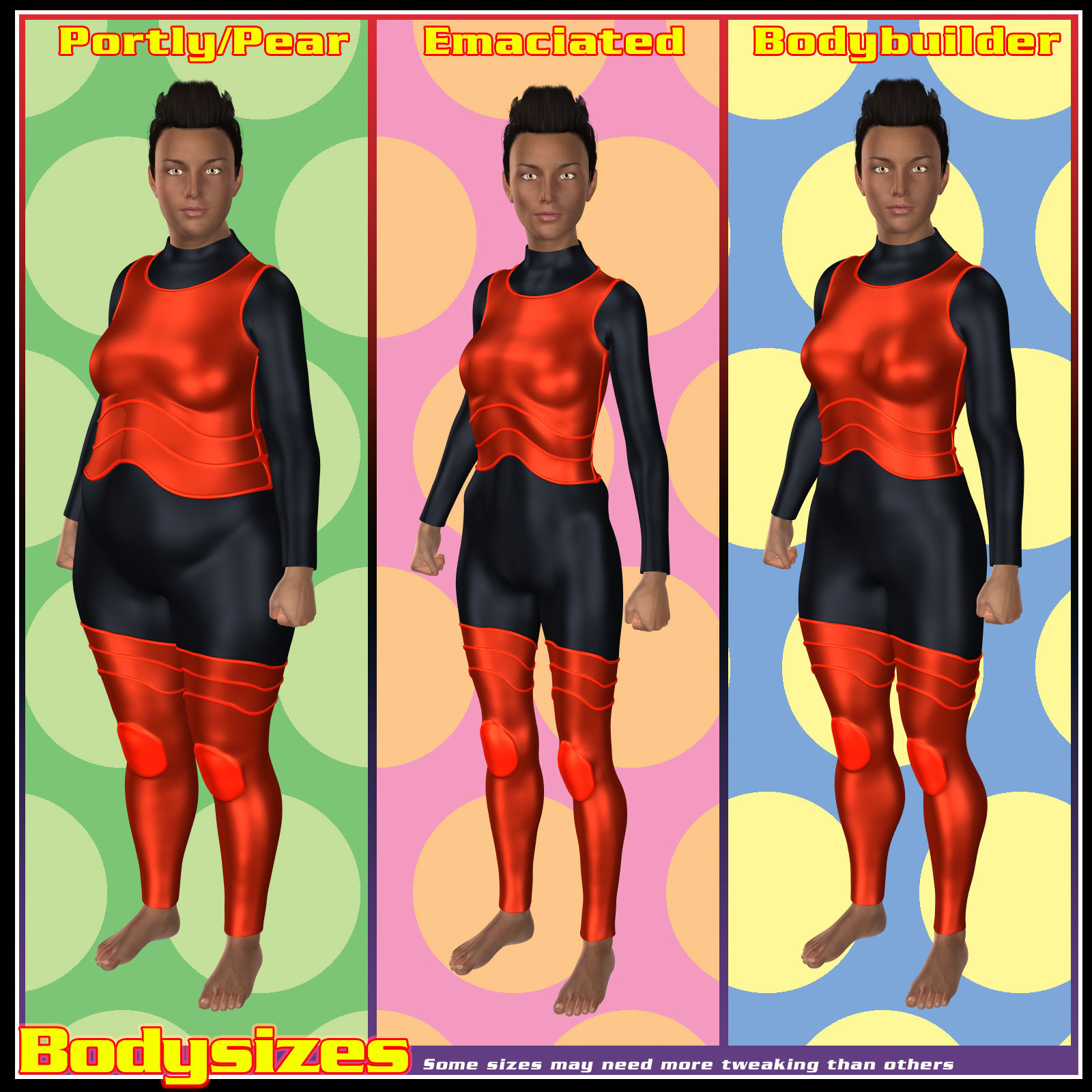Bodysuit 077 MMKBG3F | Daz 3D