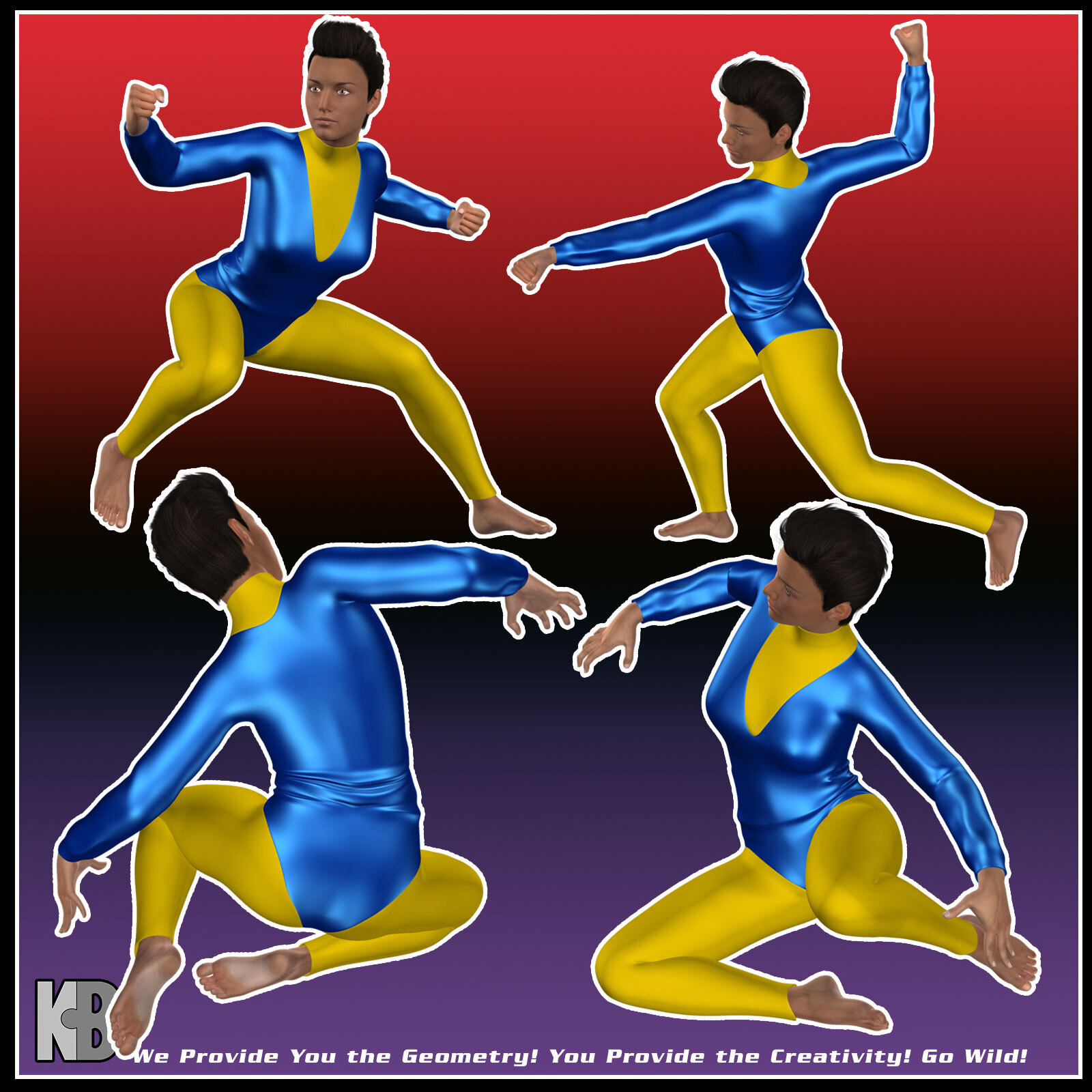 Bodysuit 081 MMKBG3F | Daz 3D