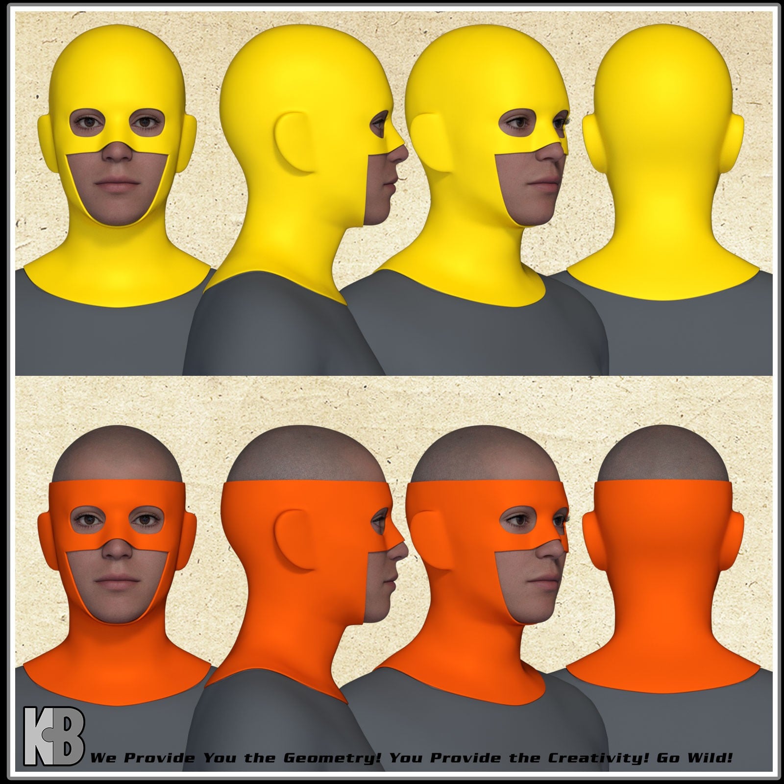 RiffMasks 005 MMKBG9 | Daz 3D