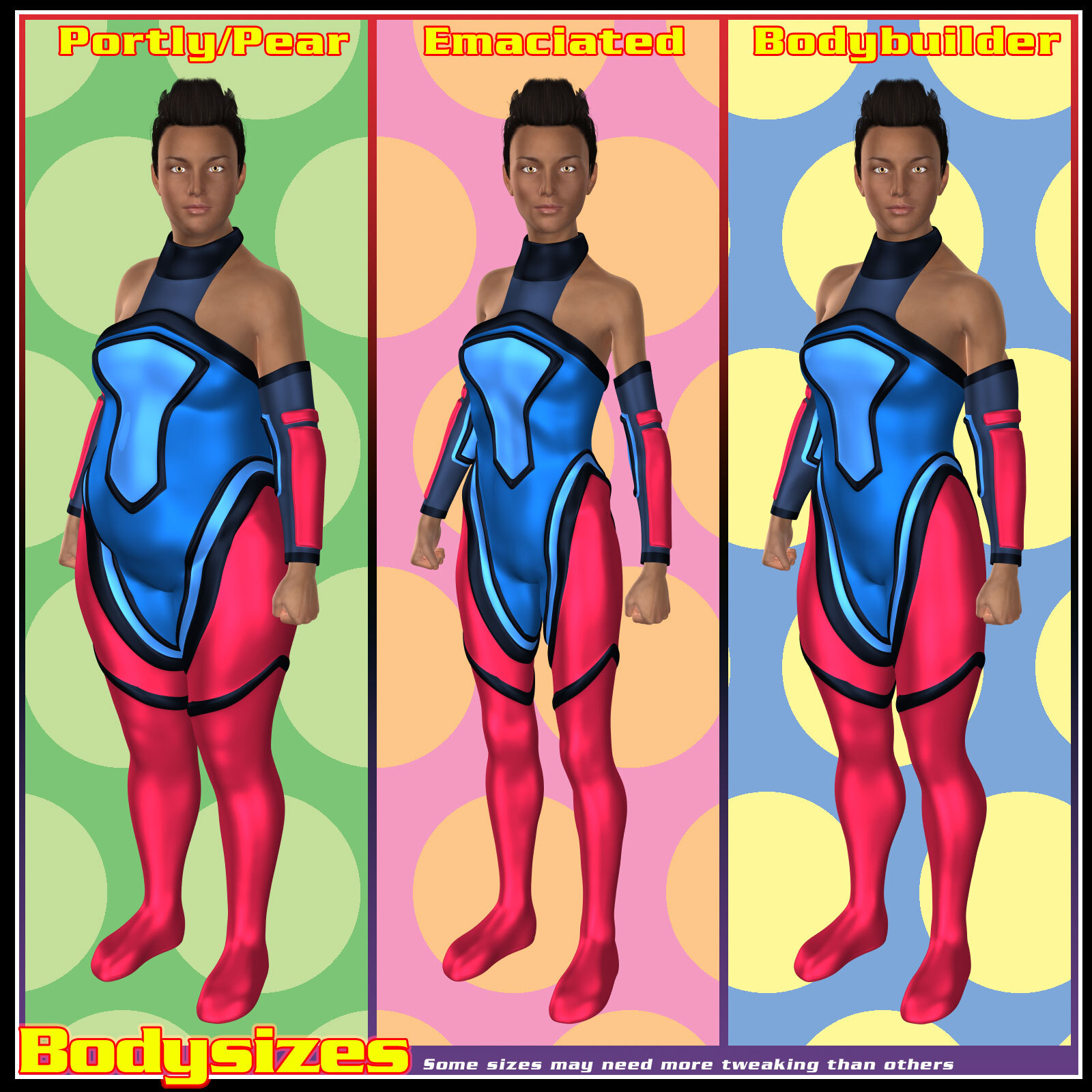 Bodysuit 085 MMKBG3F | Daz 3D