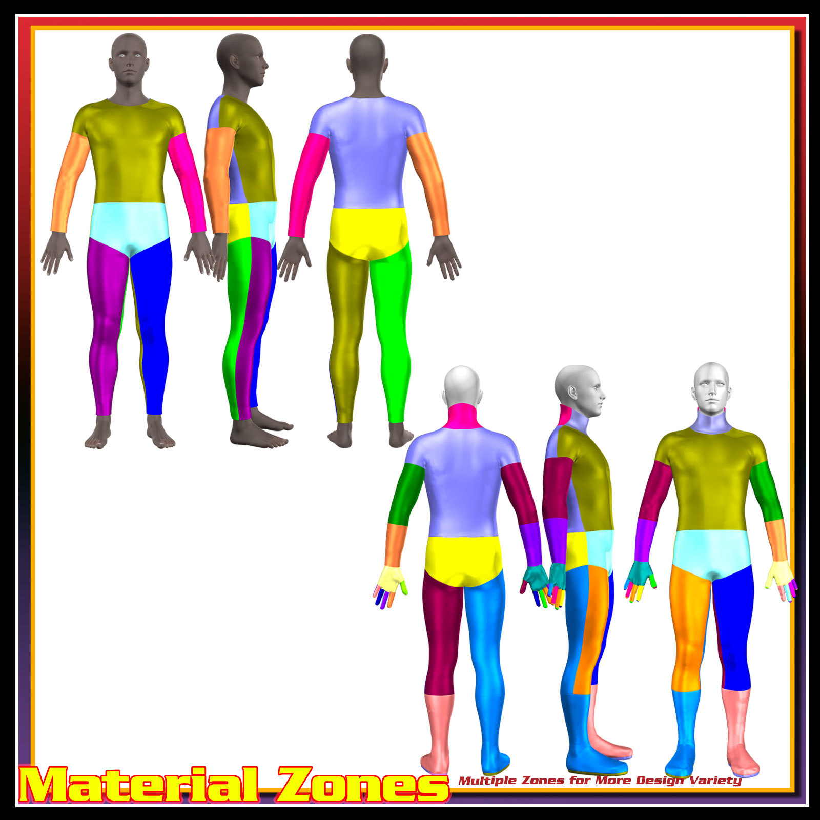 Bodysuit 000 MMKBG3M | Daz 3D