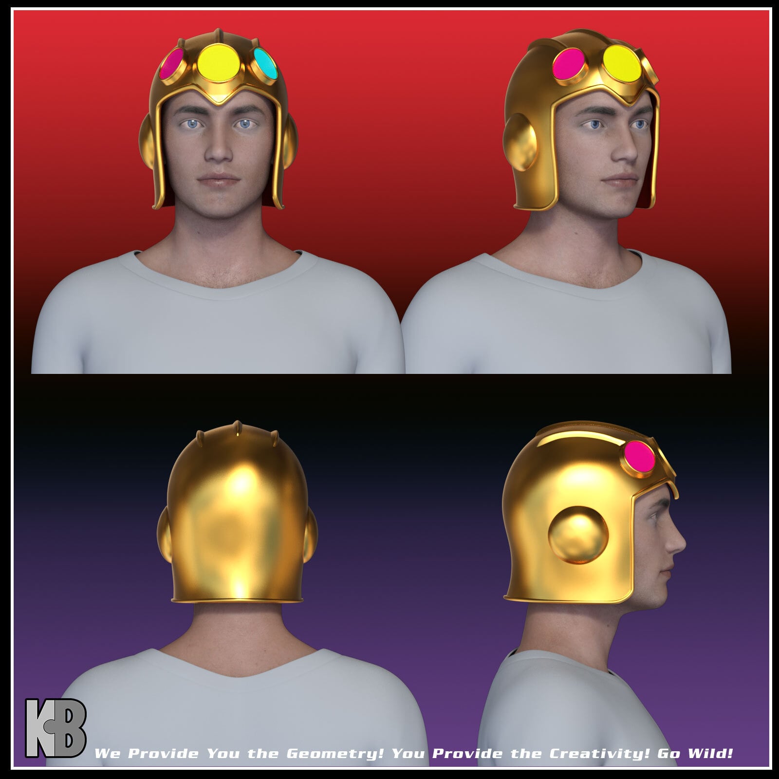 Protective Gear 015 MMKB | Daz 3D