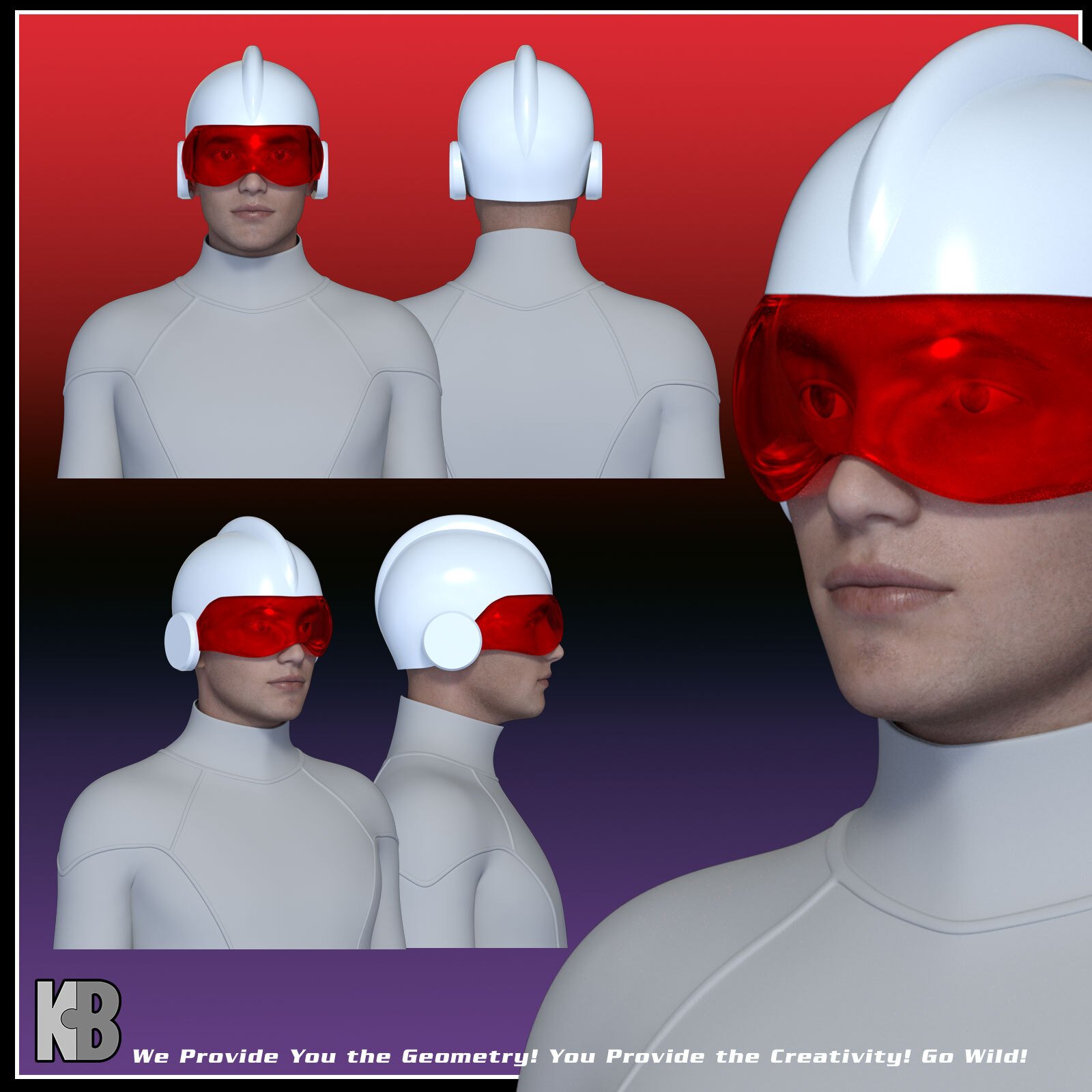 Protective Gear 009 MMKB | Daz 3D