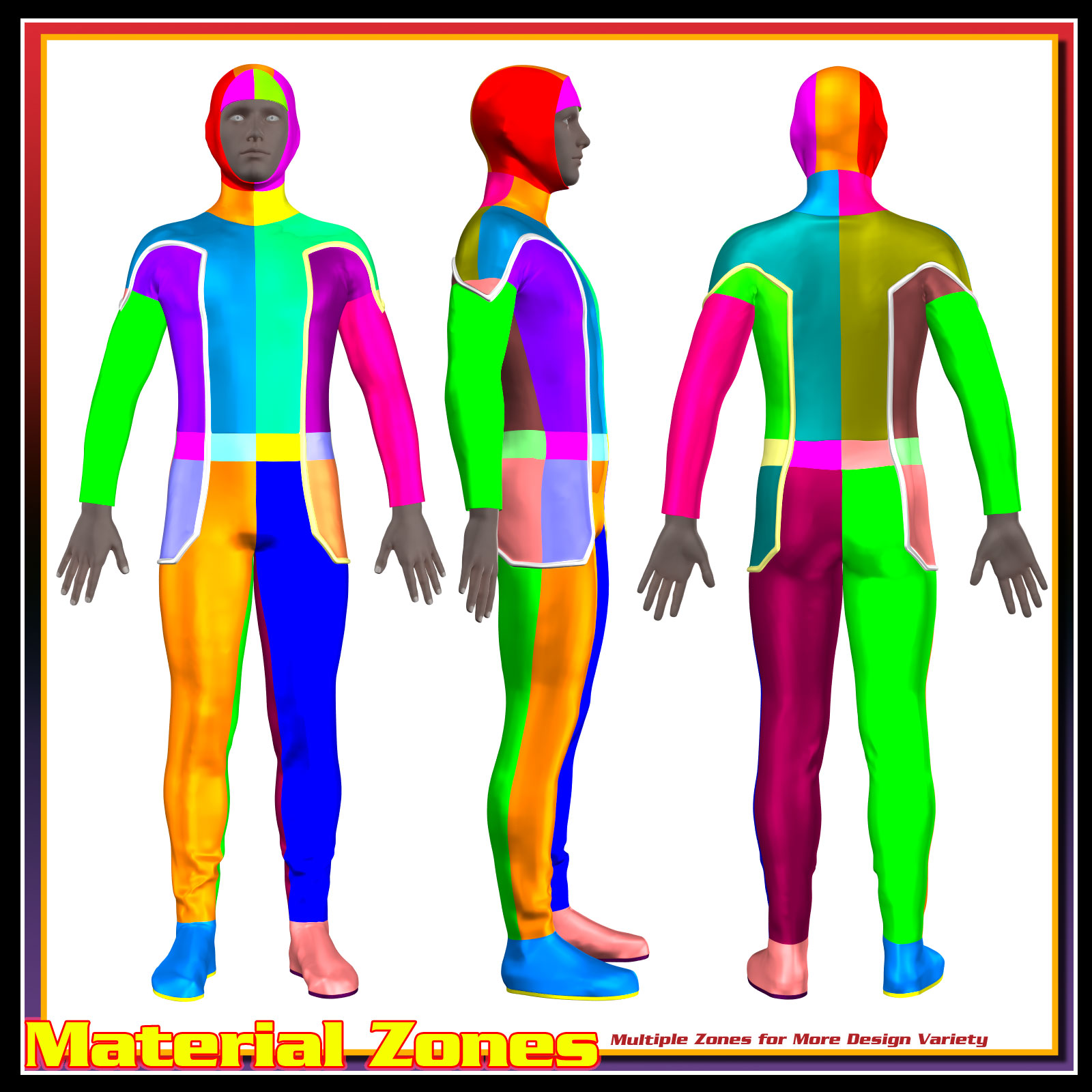 Bodysuit 023 MMKBG3M | Daz 3D