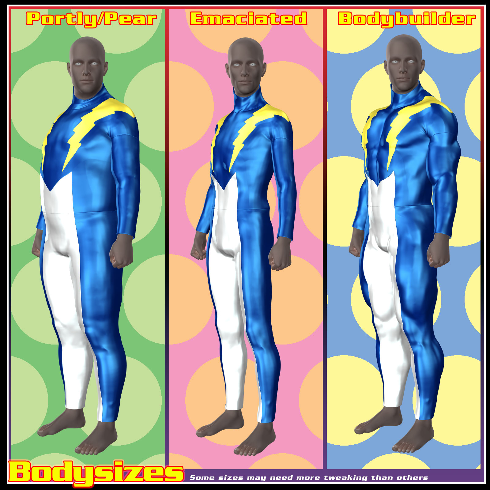 Bodysuit 027 MMKBG3M | Daz 3D