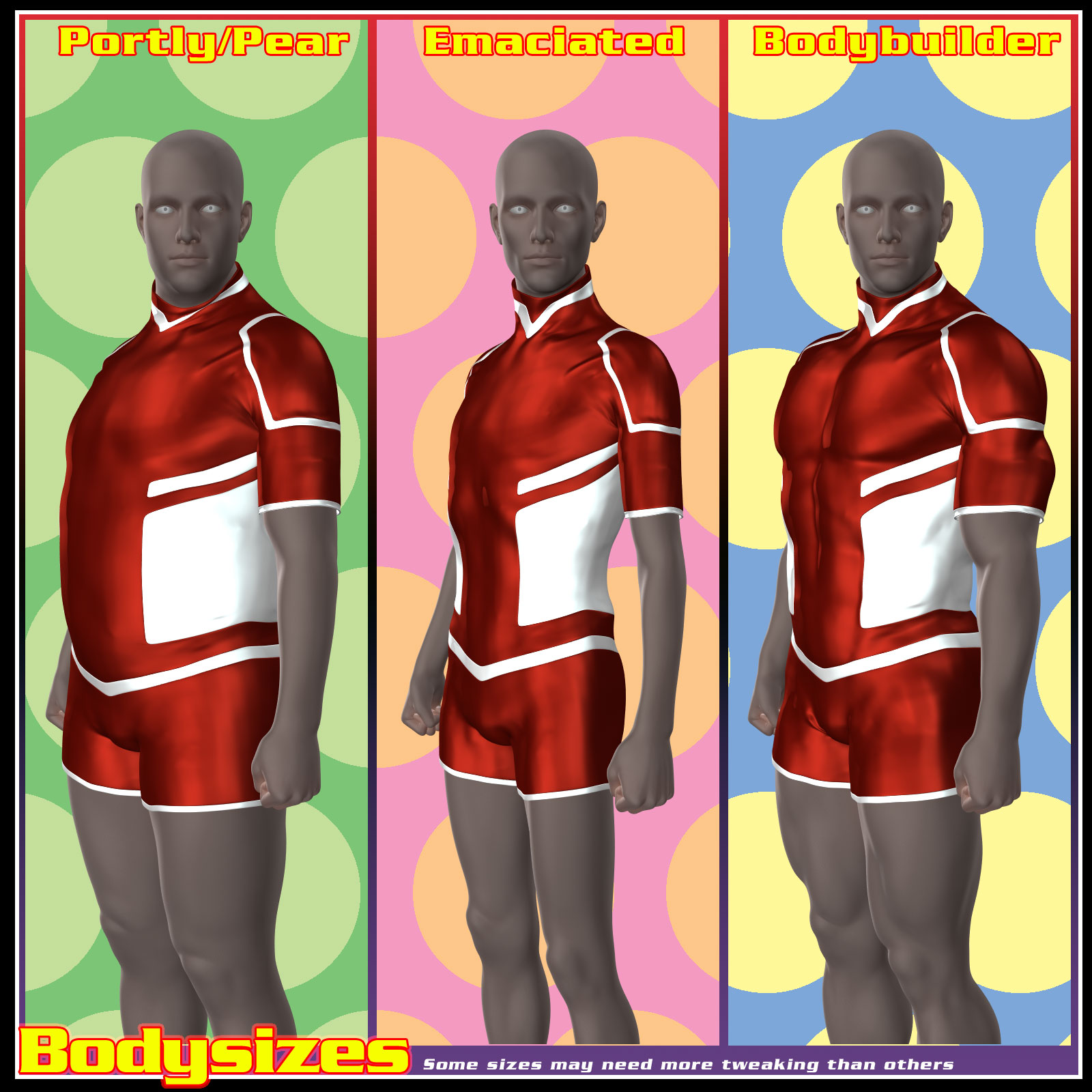 Bodysuit 034 MMKBG3M | Daz 3D