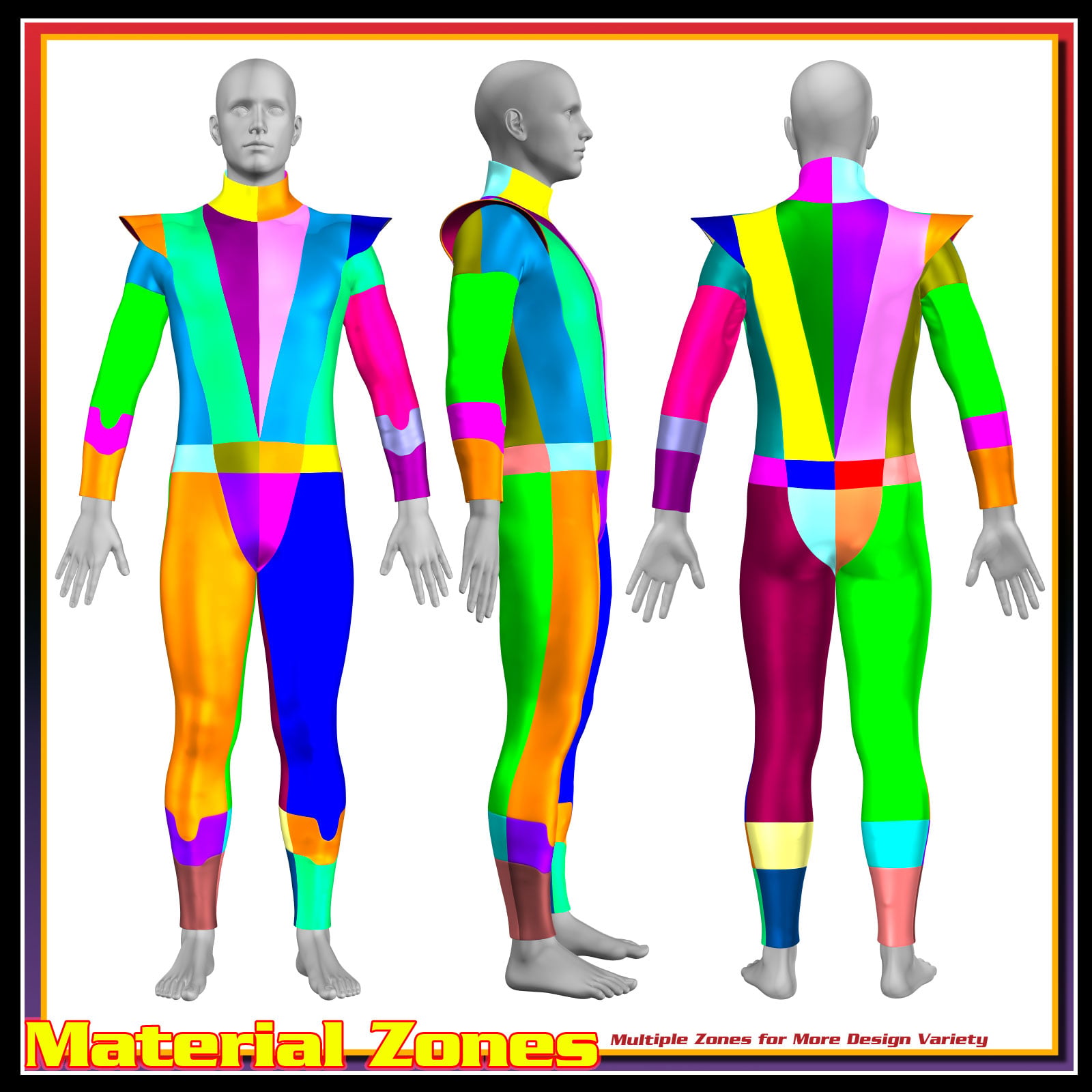 Bodysuit 039 MMKBG3M | Daz 3D