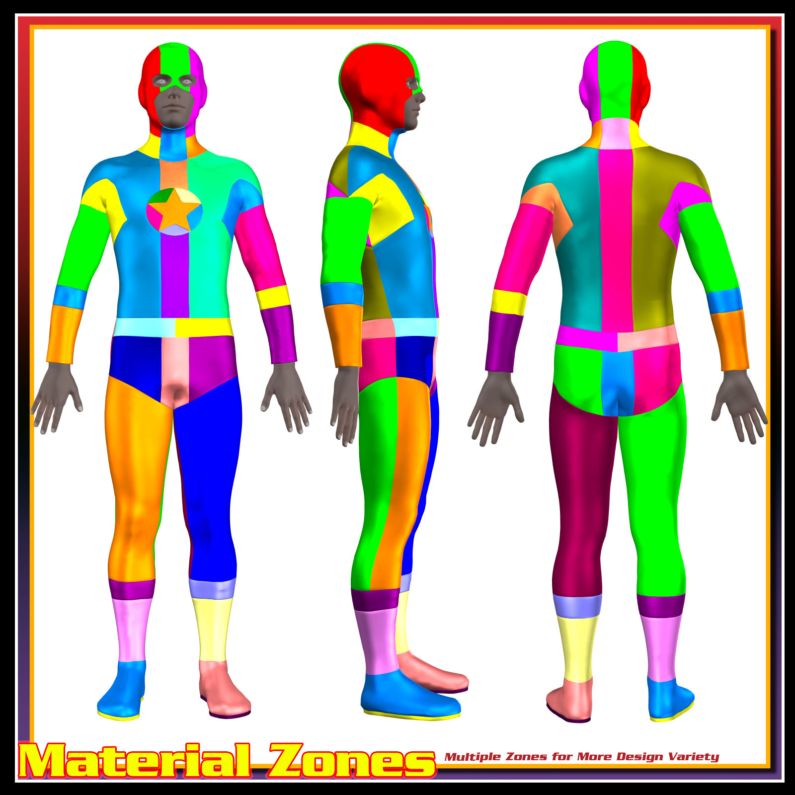 Bodysuit 041 MMKBG3M | Daz 3D