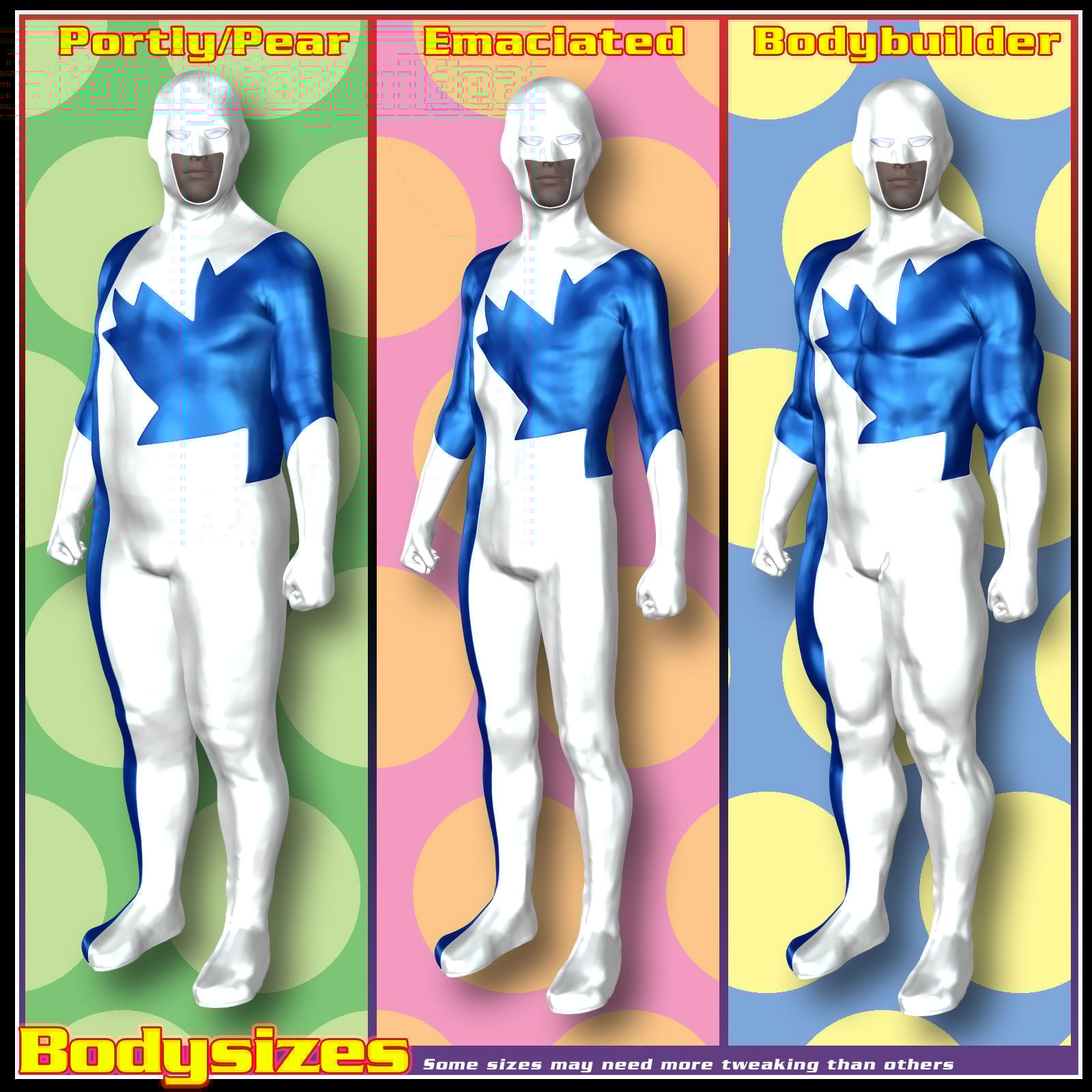 Bodysuit 049 MMKBG3M | Daz 3D