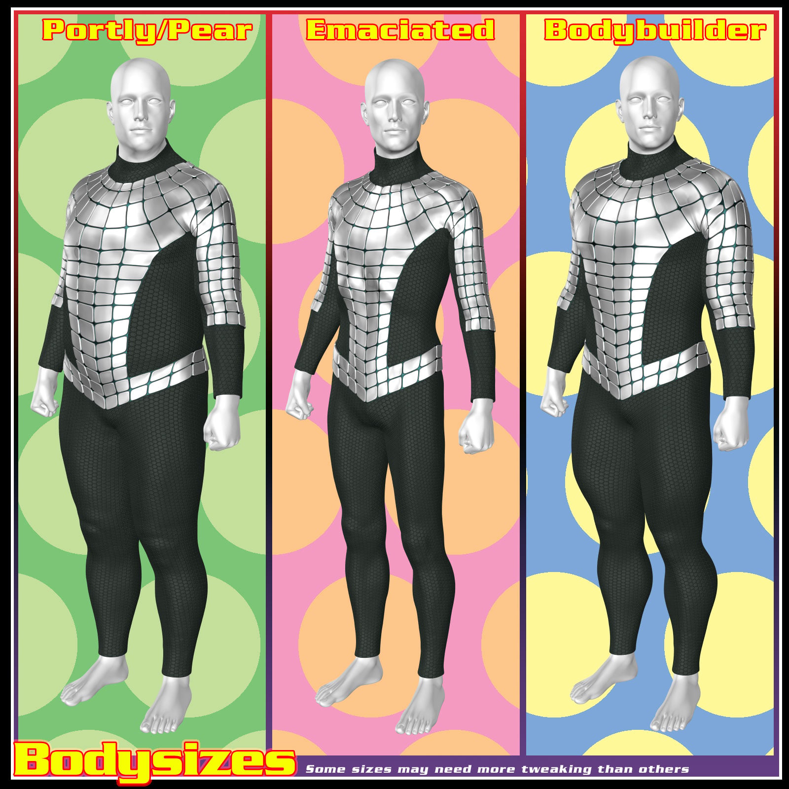 Bodysuit 050 MMKBG3M | Daz 3D