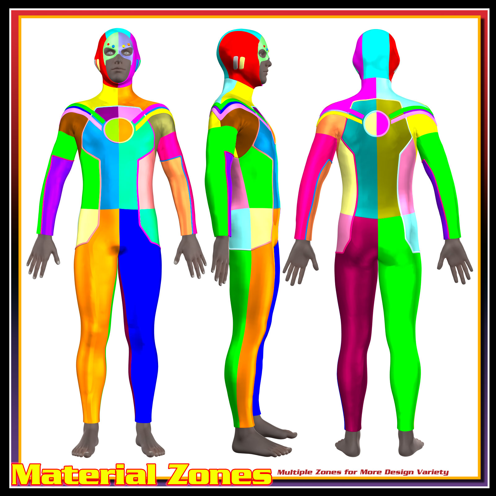 Bodysuit 061 MMKBG3M | Daz 3D