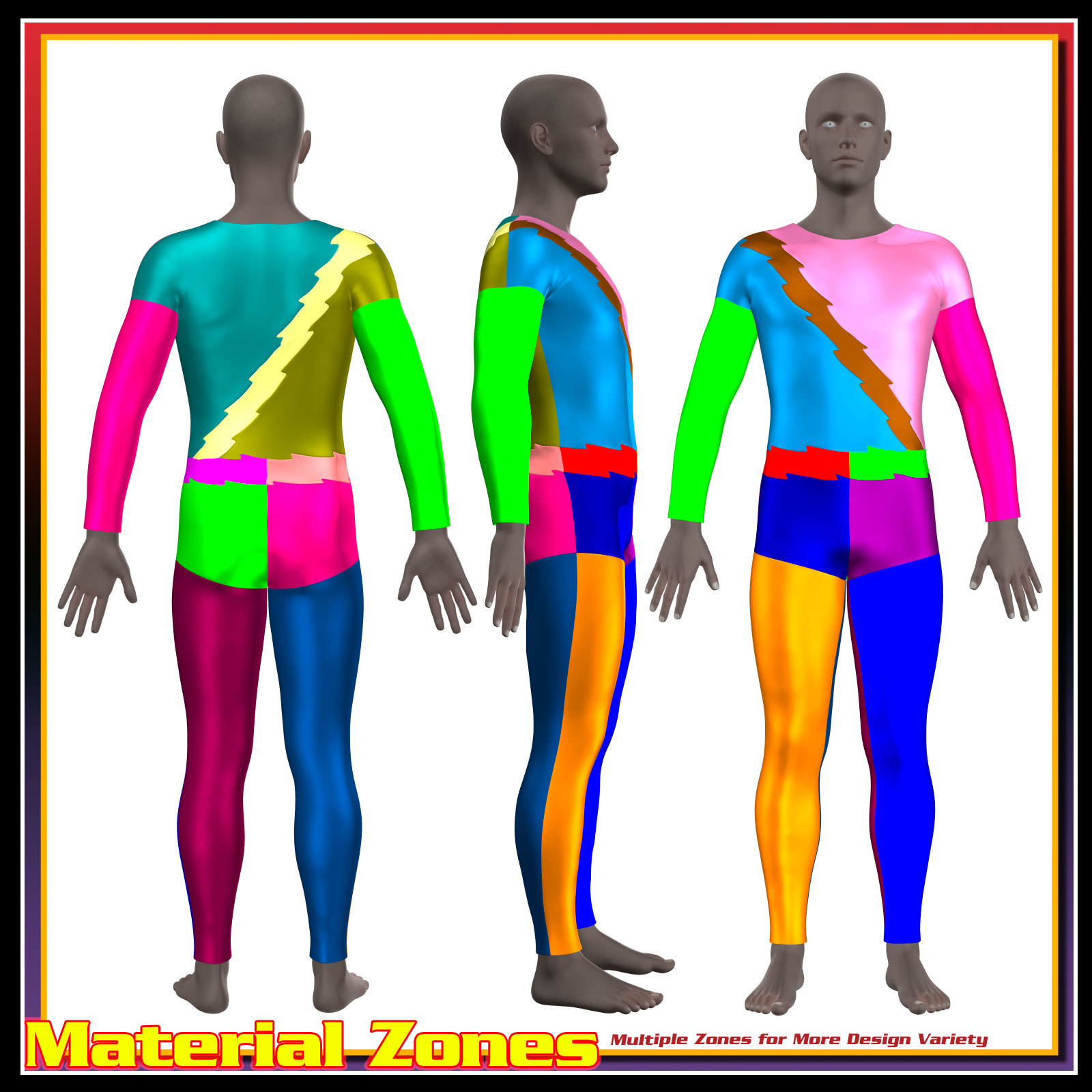 Bodysuit 067 MMKBG3M | Daz 3D