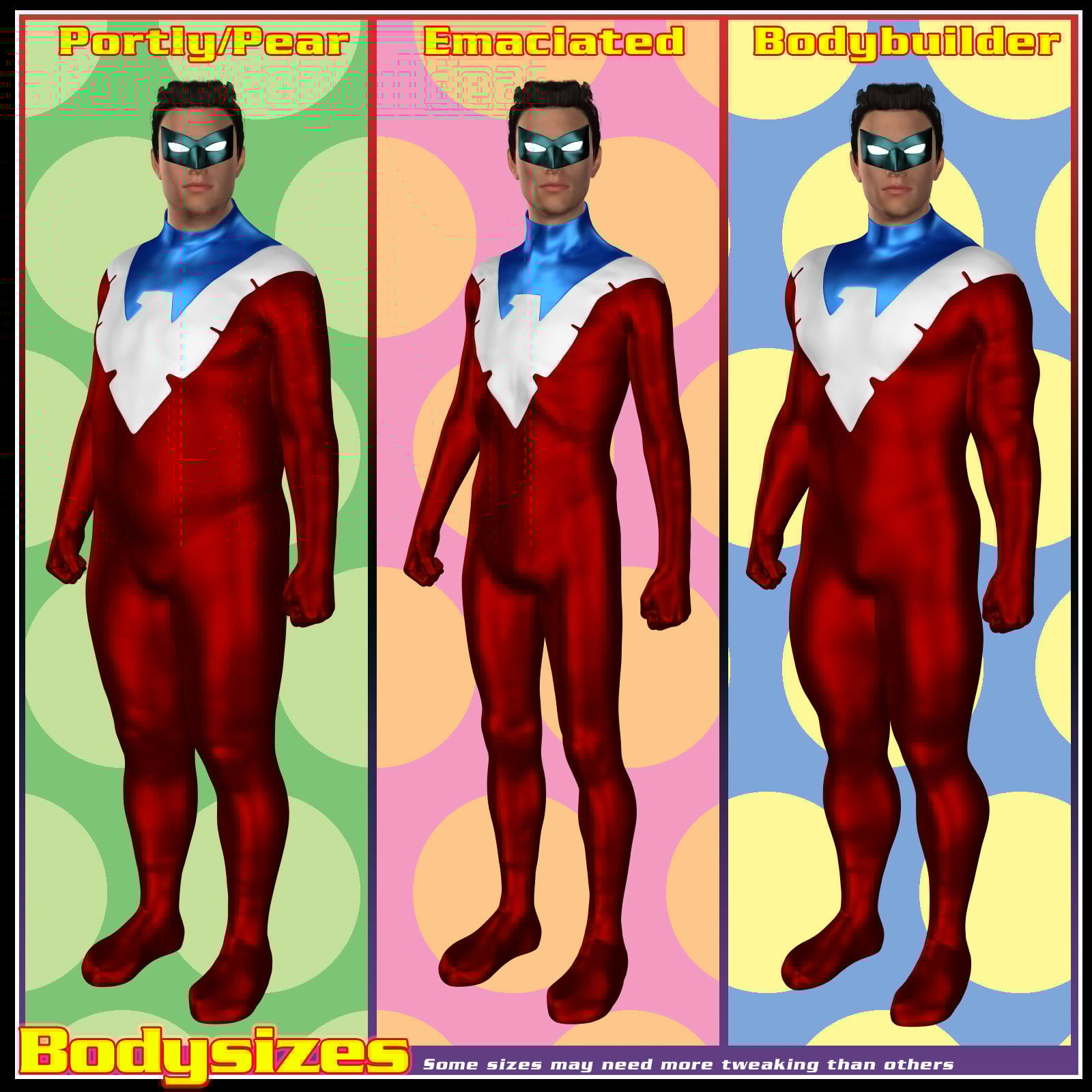 Bodysuit 069 MMKBG3M | Daz 3D