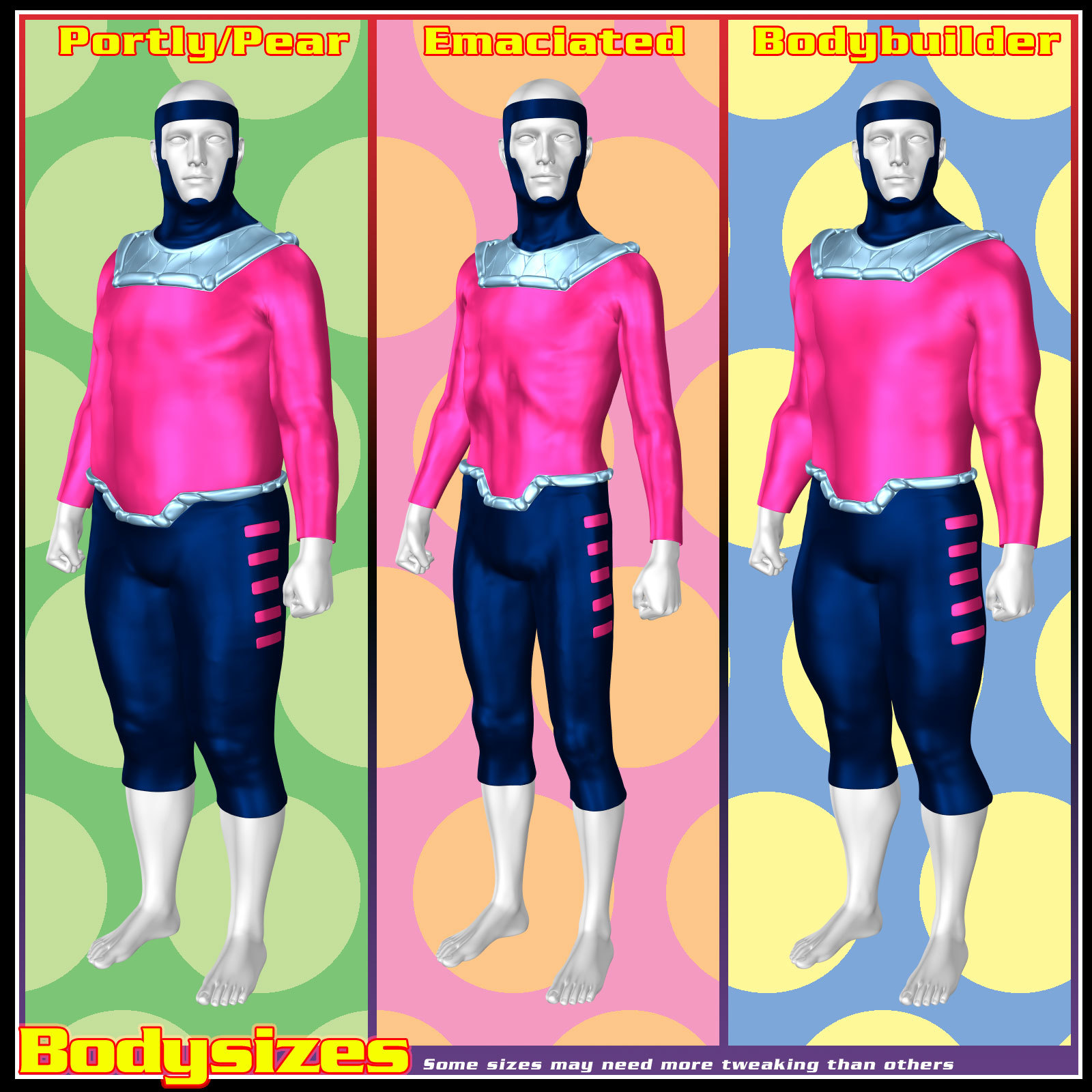Bodysuit 074 MMKBG3M | Daz 3D