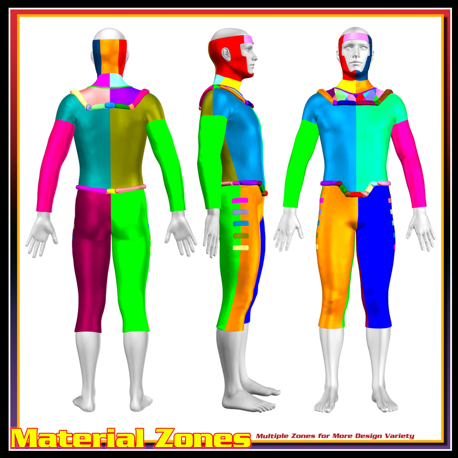 Bodysuit 074 MMKBG3M | Daz 3D