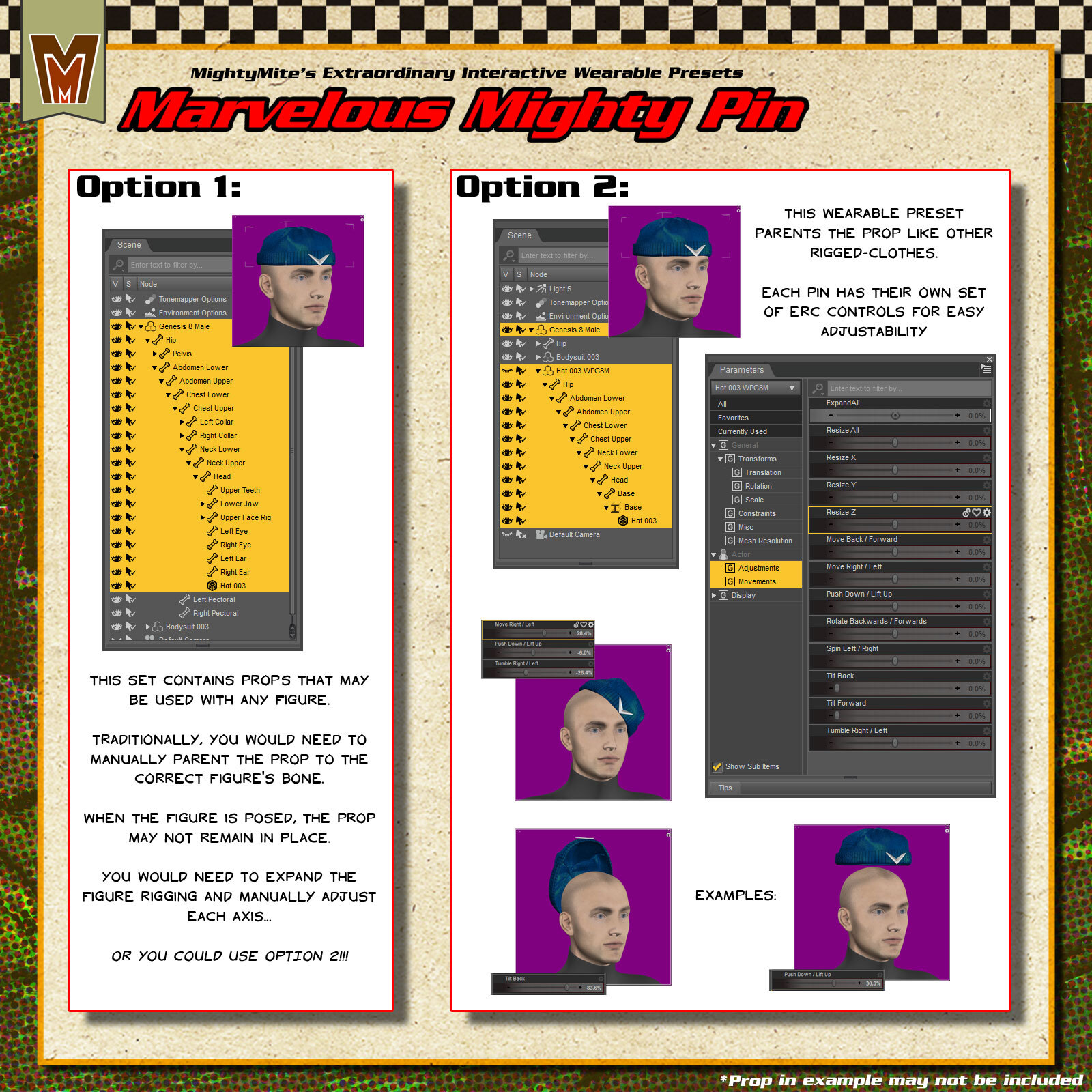 Insignias 002 MMKB | Daz 3D