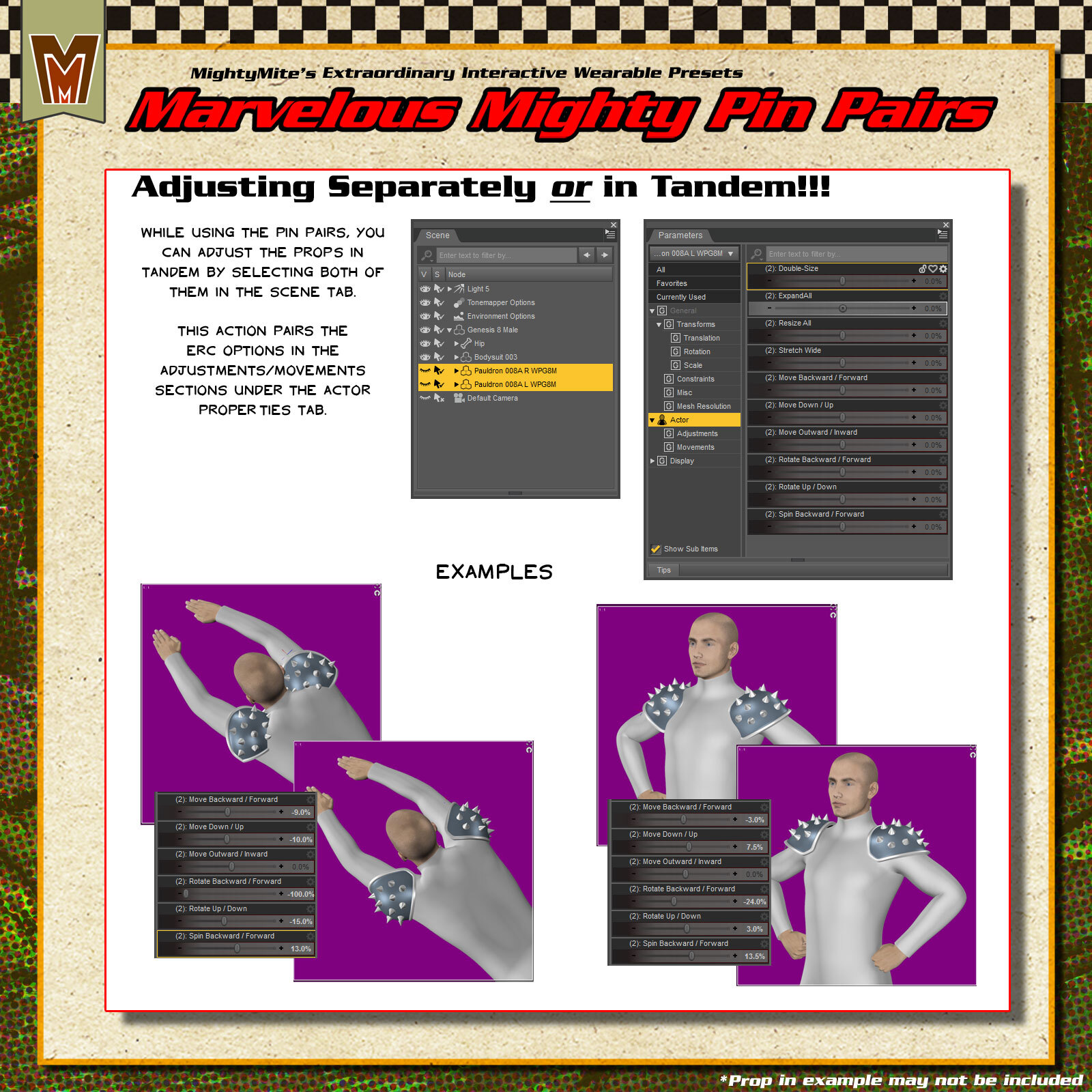 Insignias 002 MMKB | Daz 3D