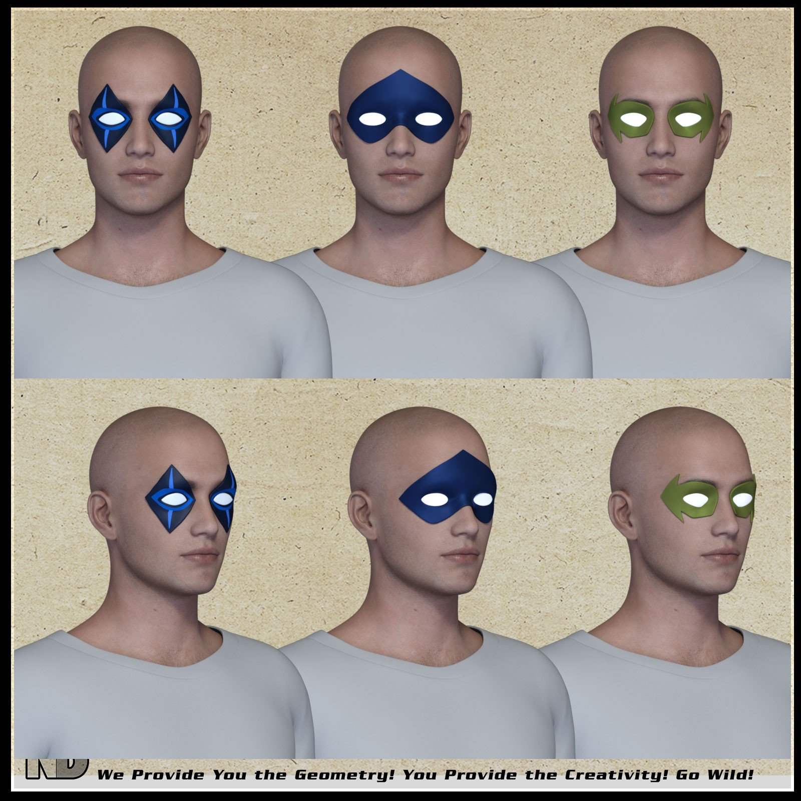 Headgear 020 MMKBG8 | Daz 3D