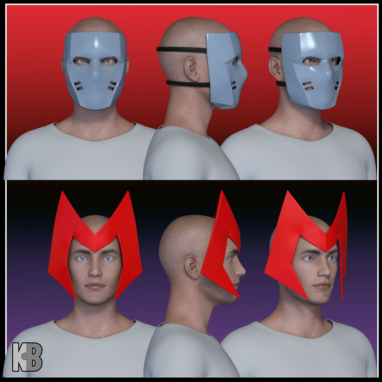 Headgear 013 MMKB | Daz 3D