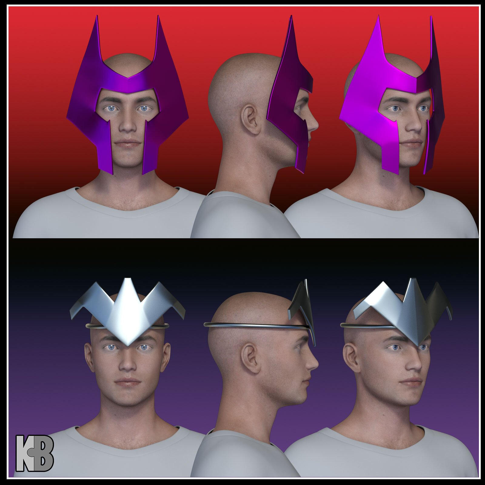 Headgear 013 MMKB | Daz 3D