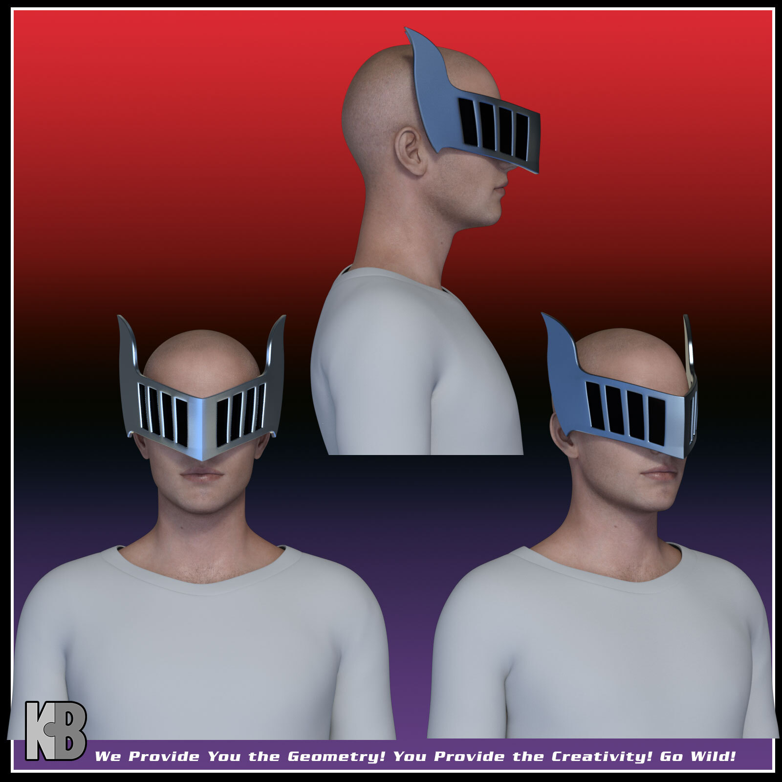 Headgear 013 MMKB | Daz 3D