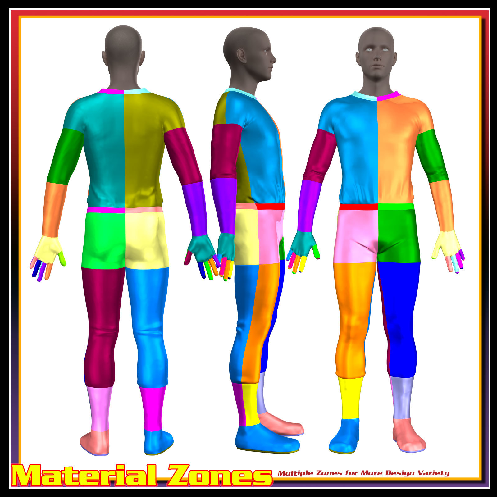 Bodysuit 076 MMKBG3M | Daz 3D