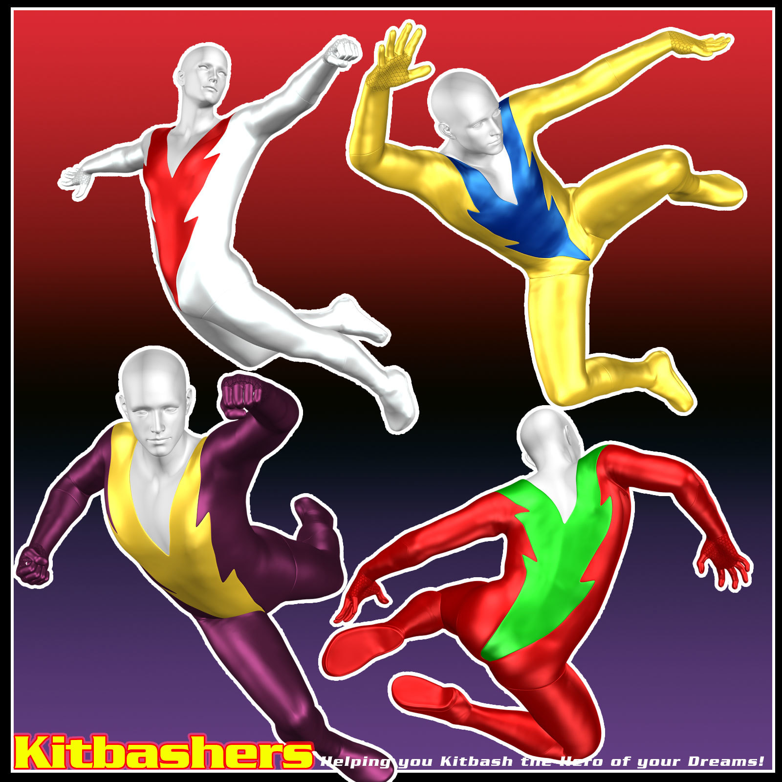 Bodysuit 086 MMKBG3M | Daz 3D