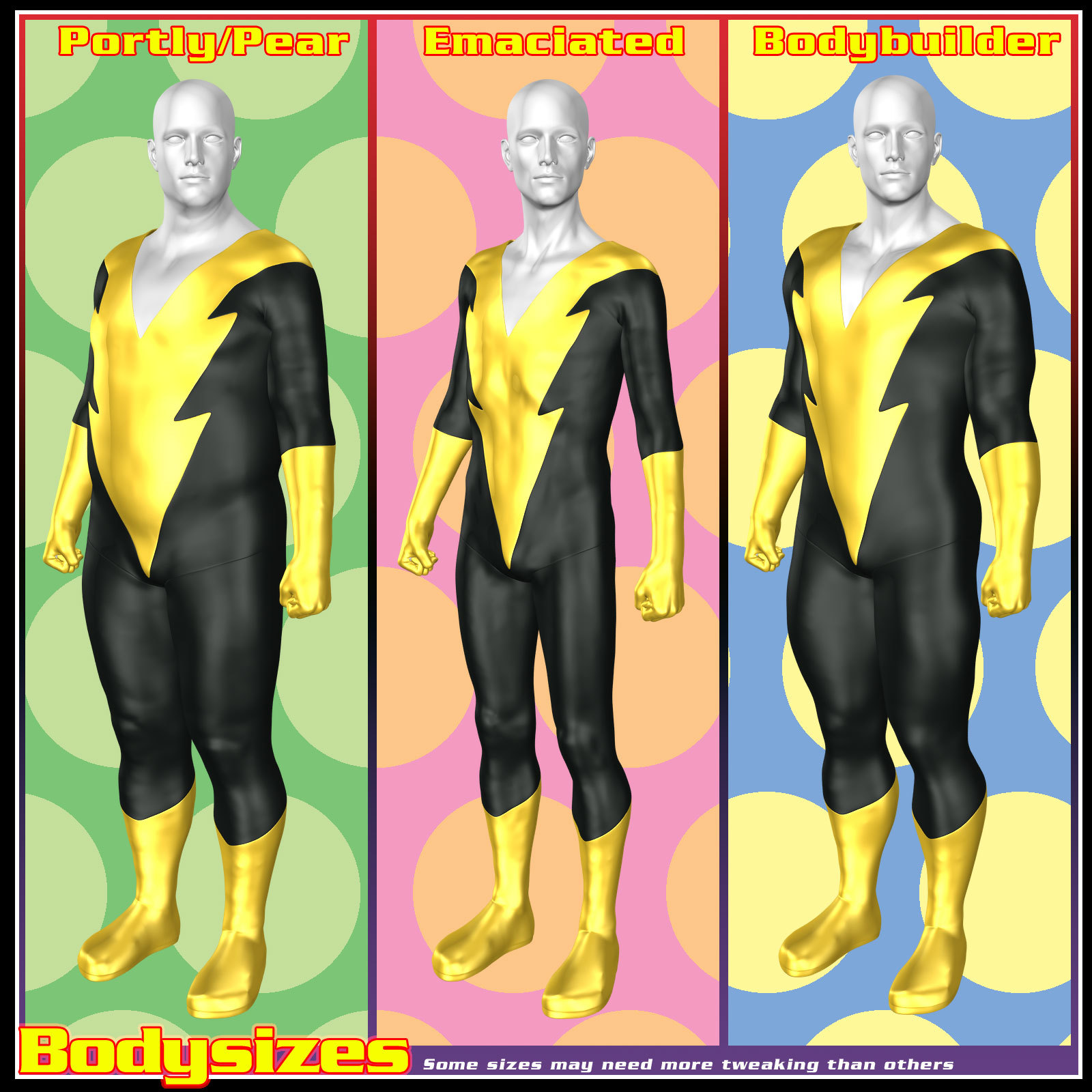 Bodysuit 086 MMKBG3M | Daz 3D
