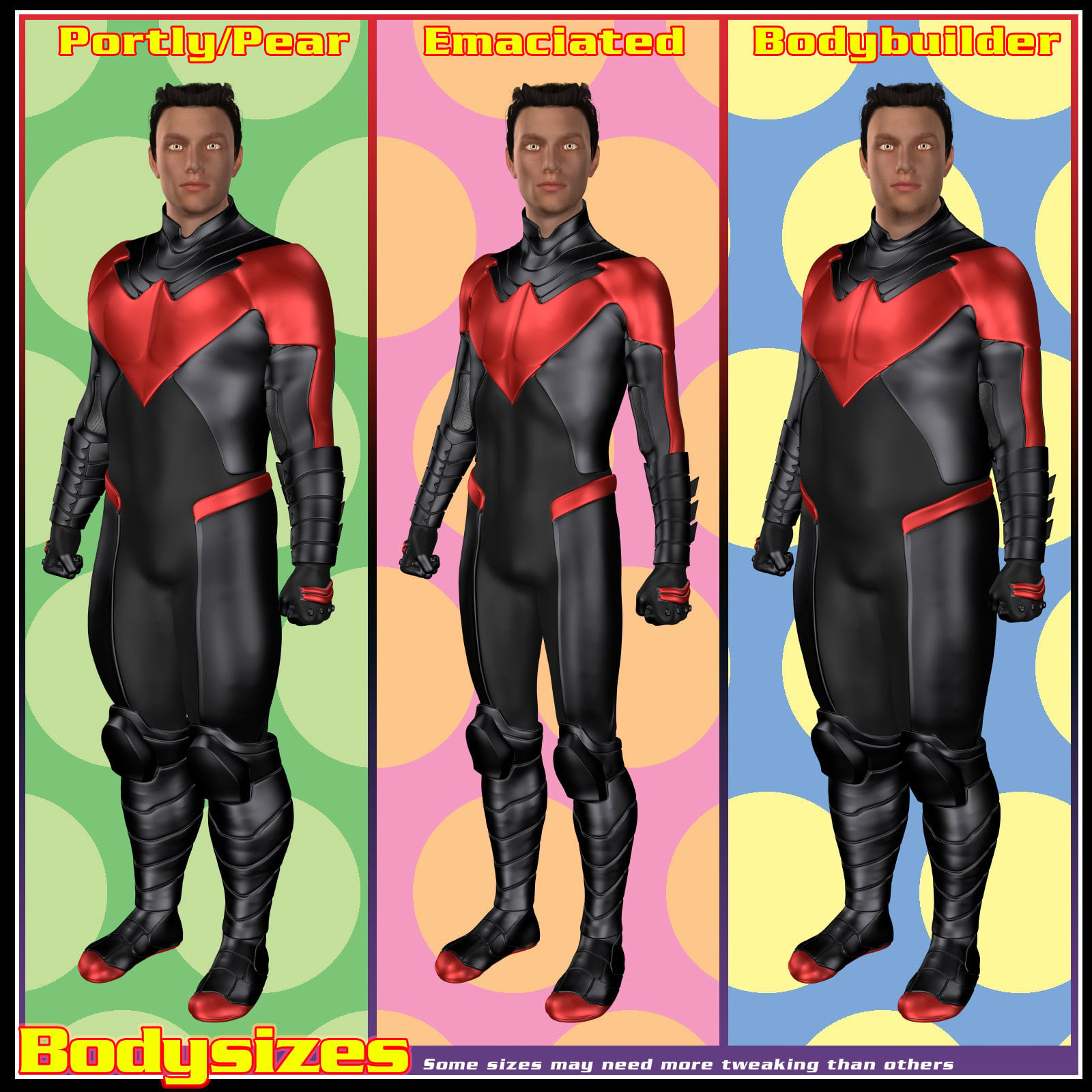 Bodysuit 100 MMKBG3M | Daz 3D