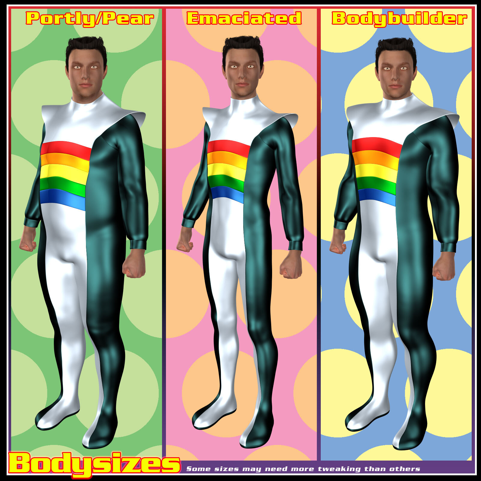 Bodysuit 103 MMKBG3M | Daz 3D