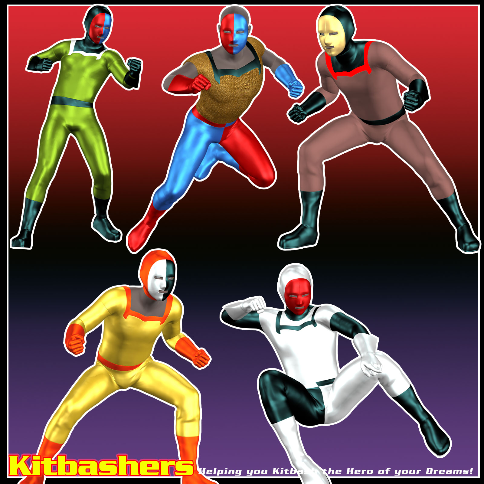 Goon Squad 002 MMKBG3M | Daz 3D