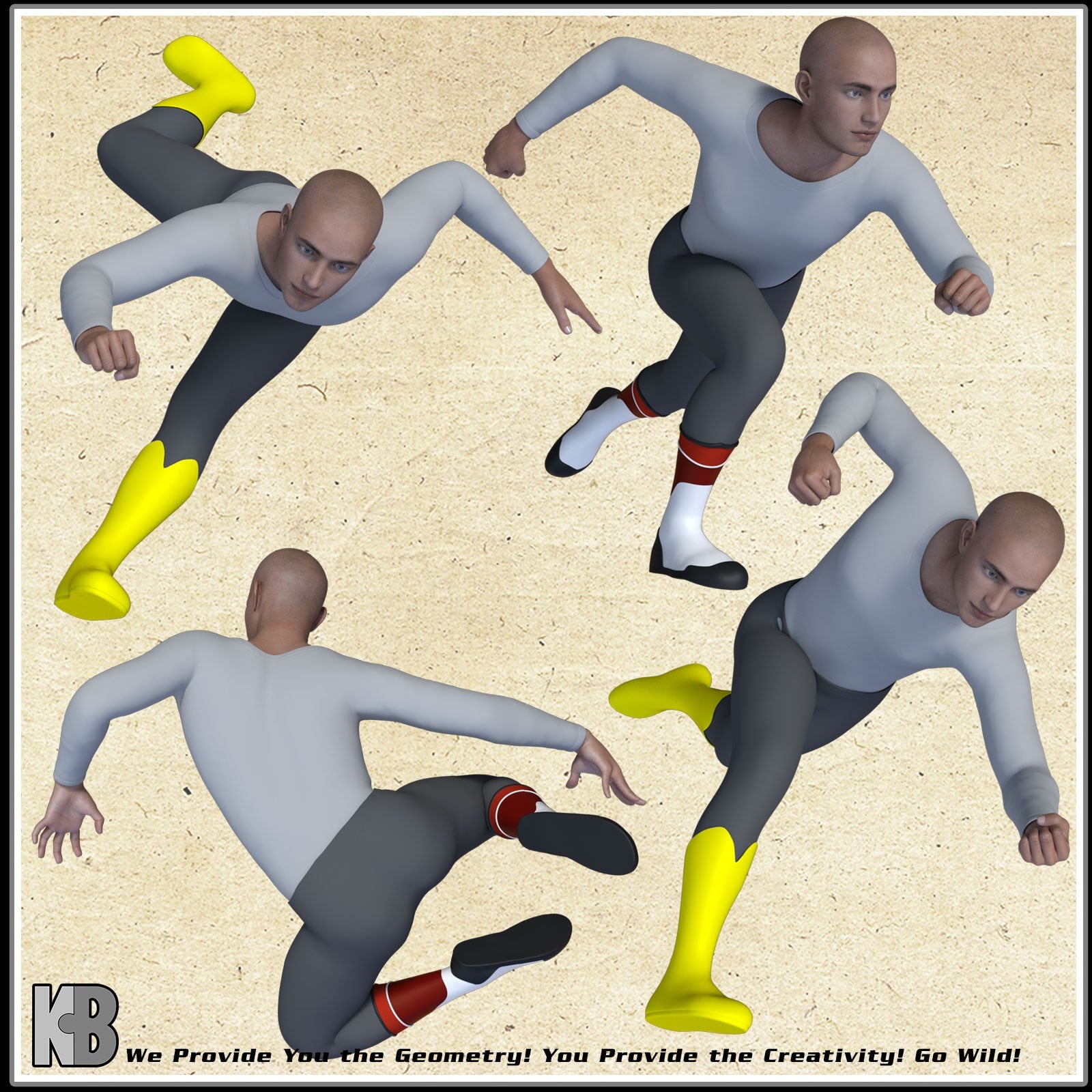 Footwear 005 MMKBG8M | Daz 3D