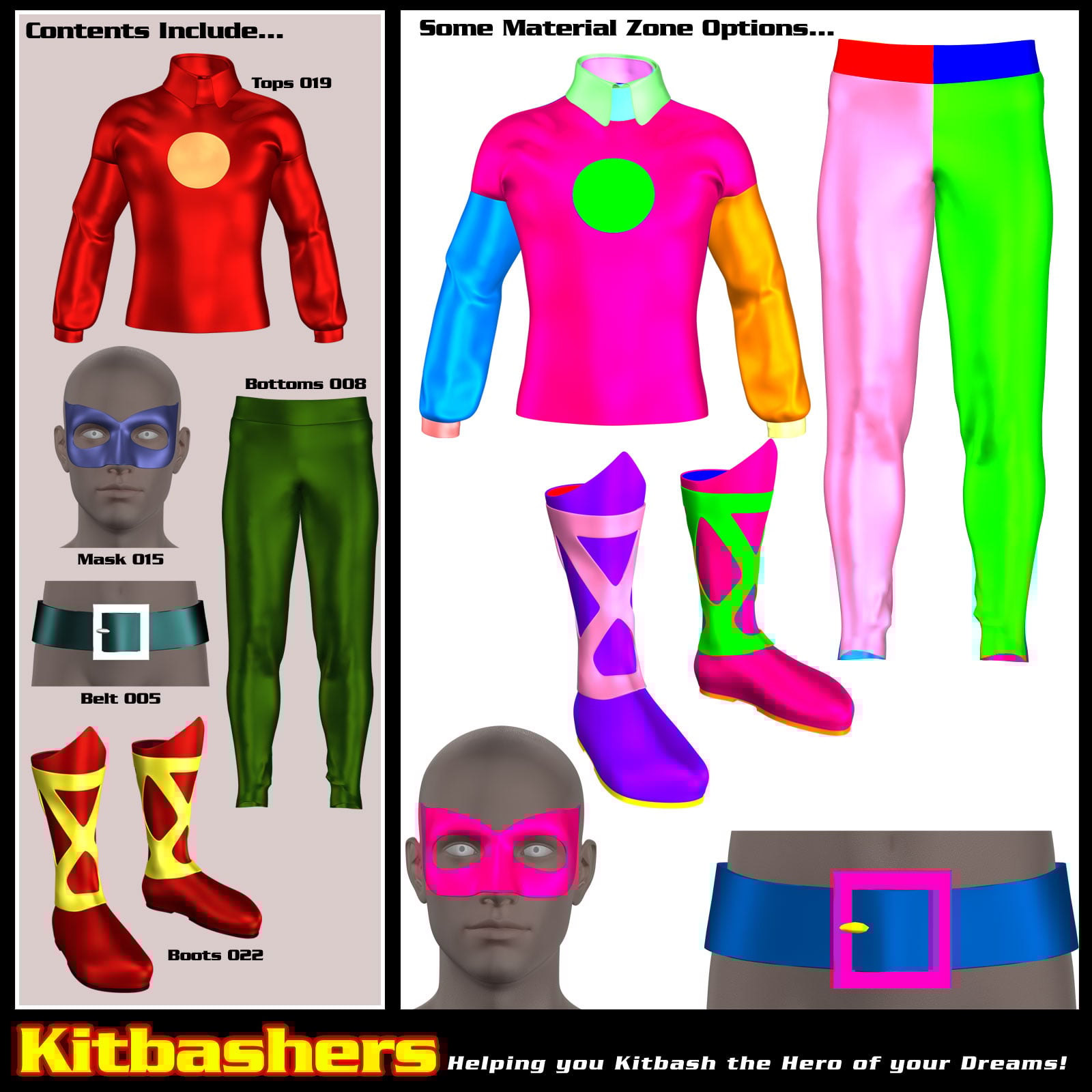 Deluxe 004 MMKBG3M | Daz 3D