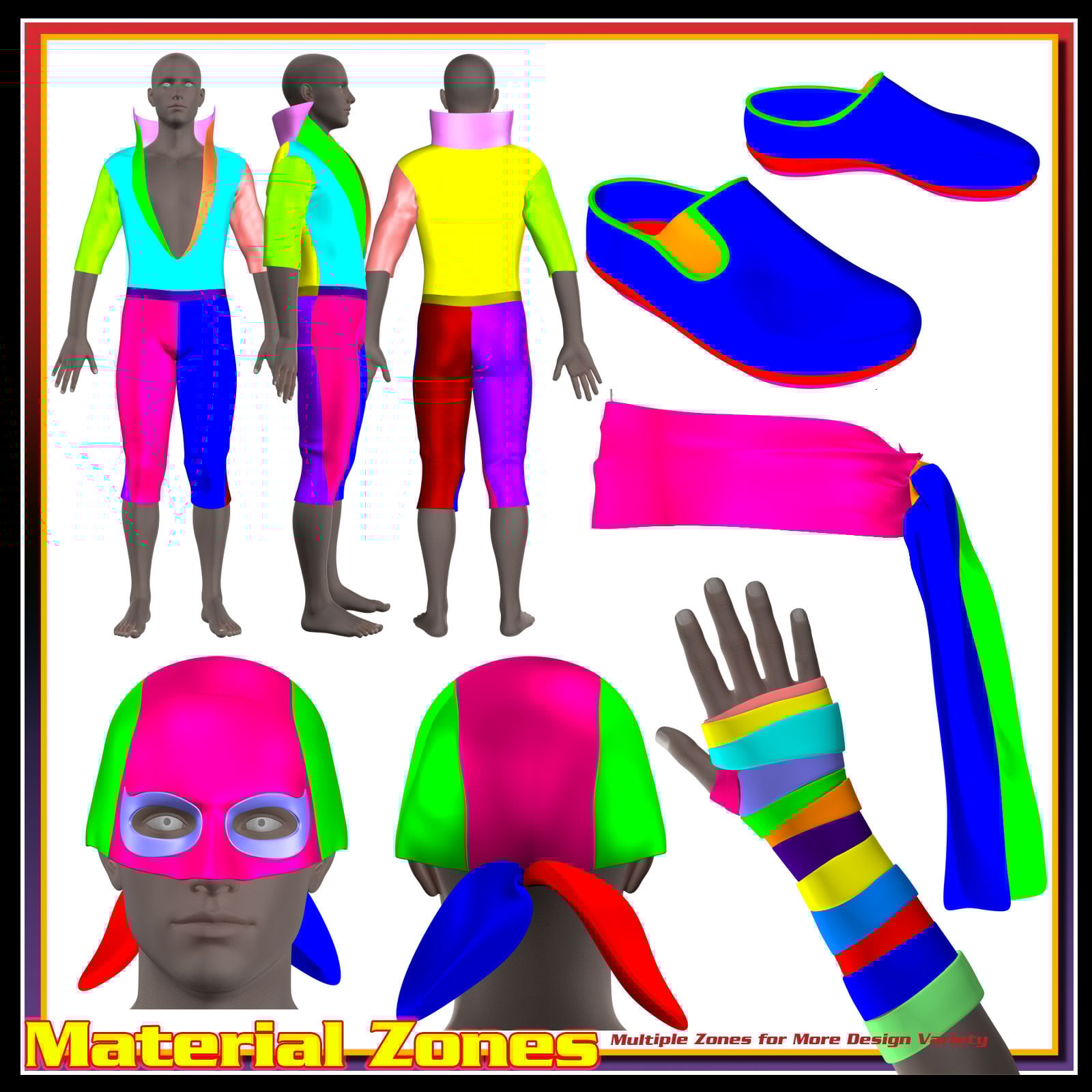 Deluxe 002 MMKBG3M | Daz 3D