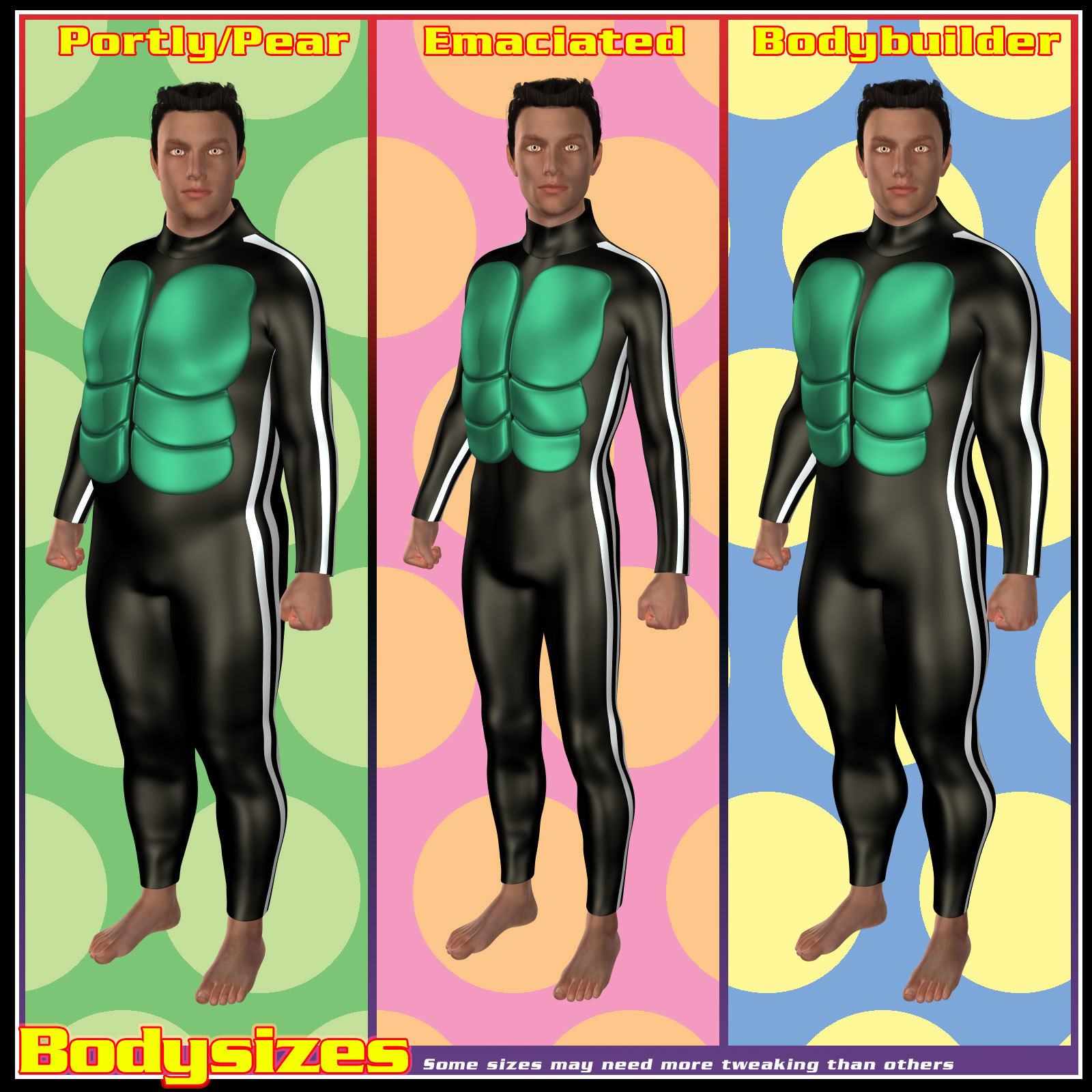 Bodysuit 110 MMKBG3M | Daz 3D