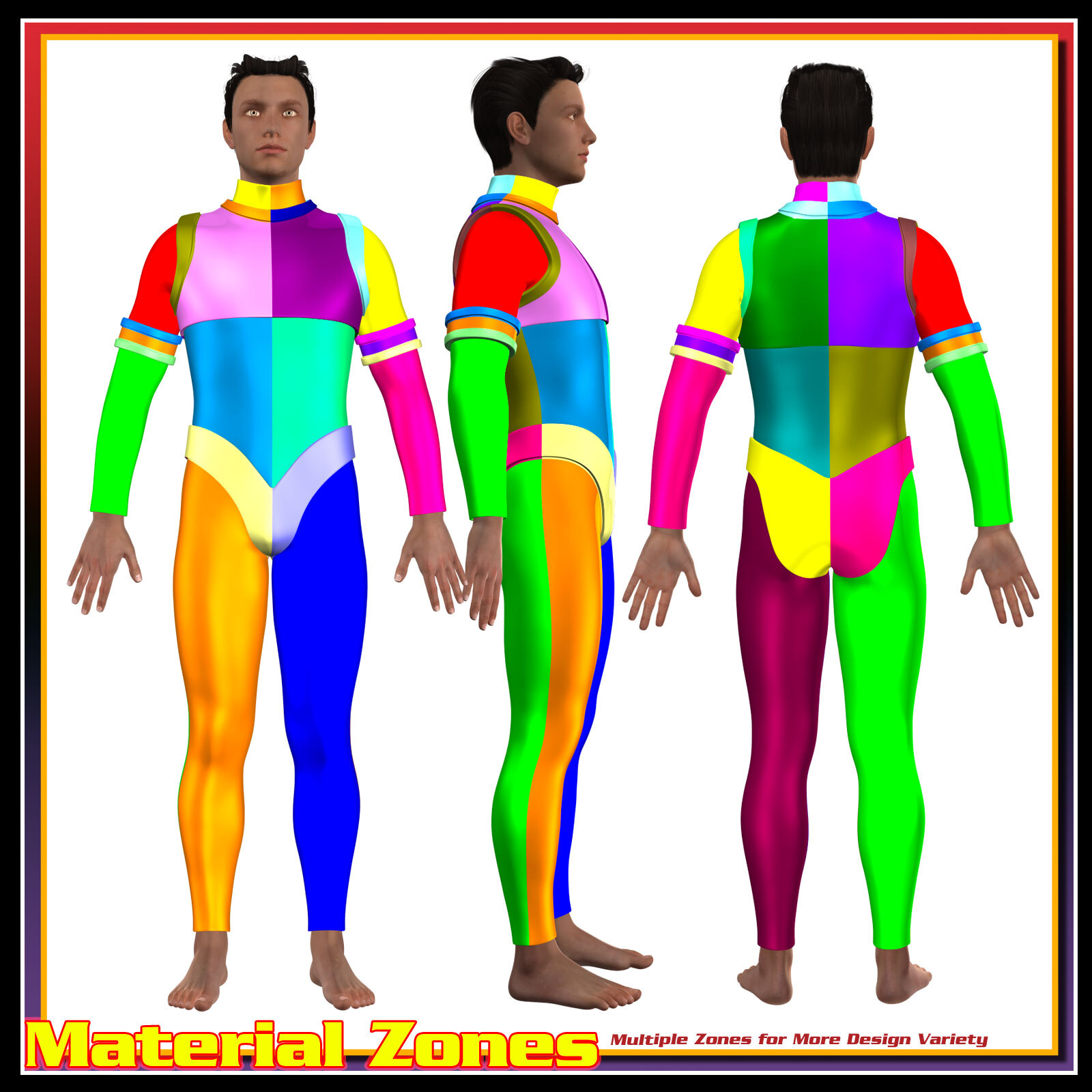 Bodysuit 124 MMKBG3M | Daz 3D