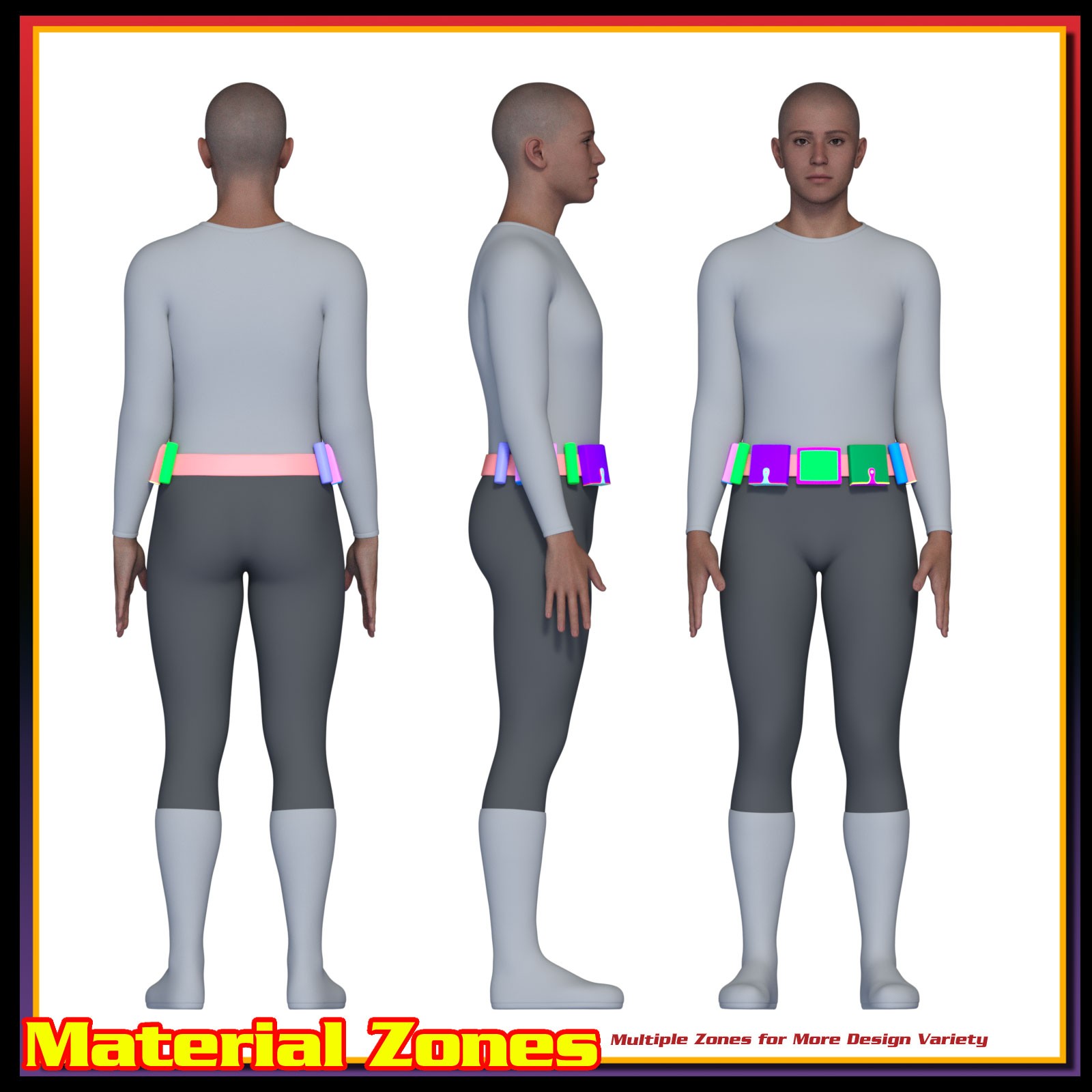 Belt 003 MMKBG9 | Daz 3D