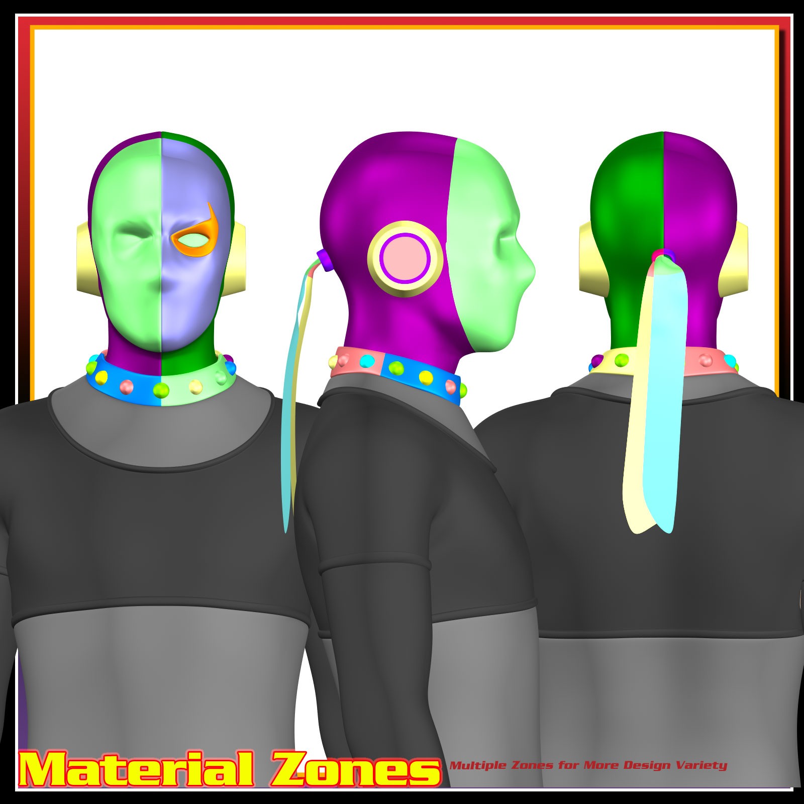 Mask 024 MMKBG8M | Daz 3D