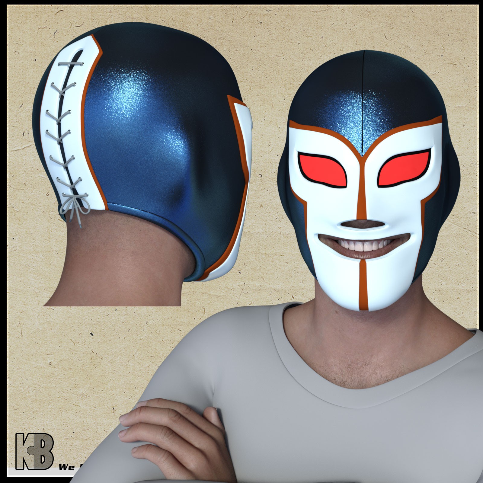 Mask 023 MMKBG8M | Daz 3D