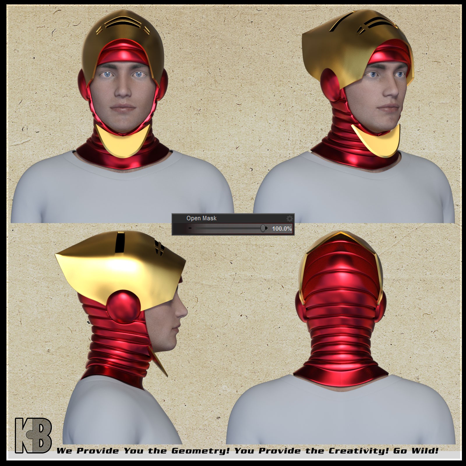 Mask 022 MMKBG8M | Daz 3D