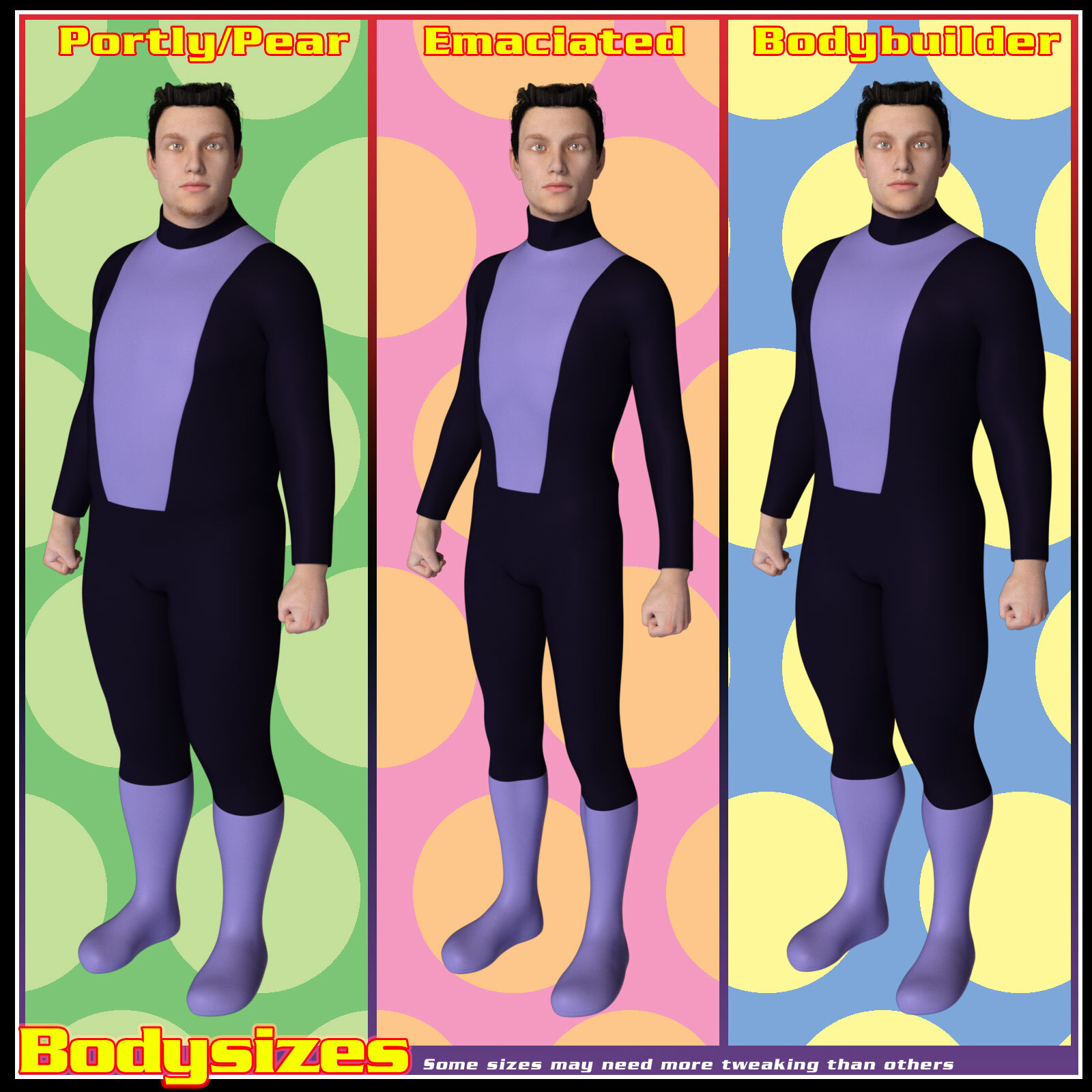 Bodysuit 130 MMKBG3M | Daz 3D