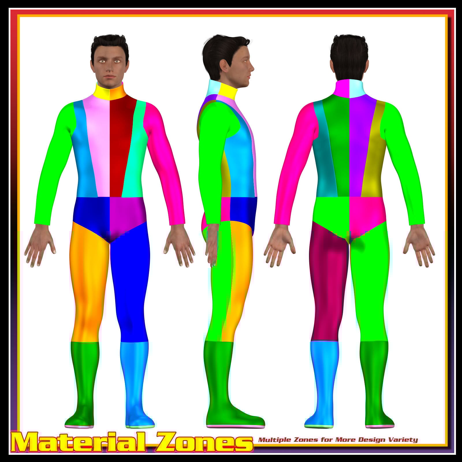 Bodysuit 130 MMKBG3M | Daz 3D