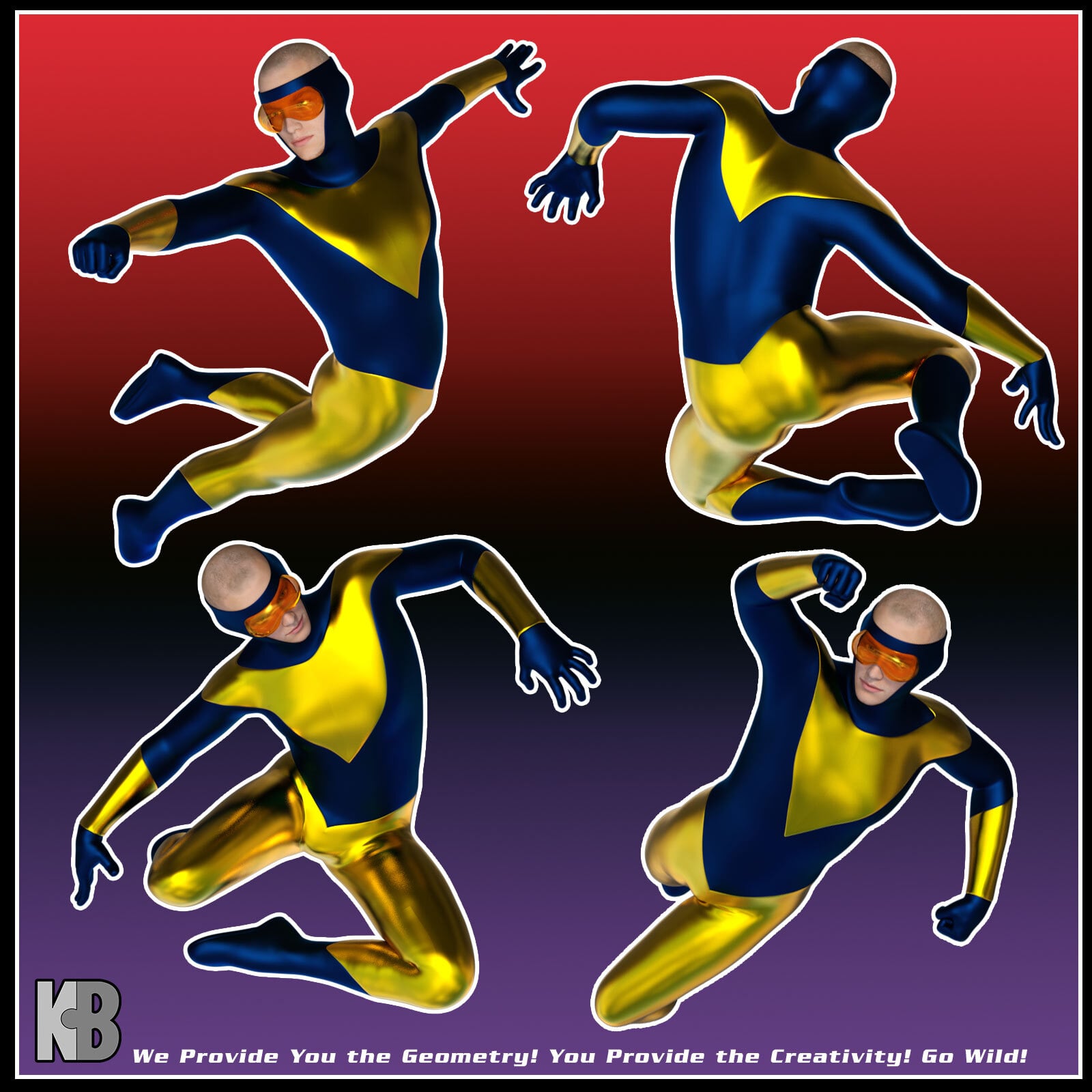 Bodysuit 129 MMKBG3M | Daz 3D