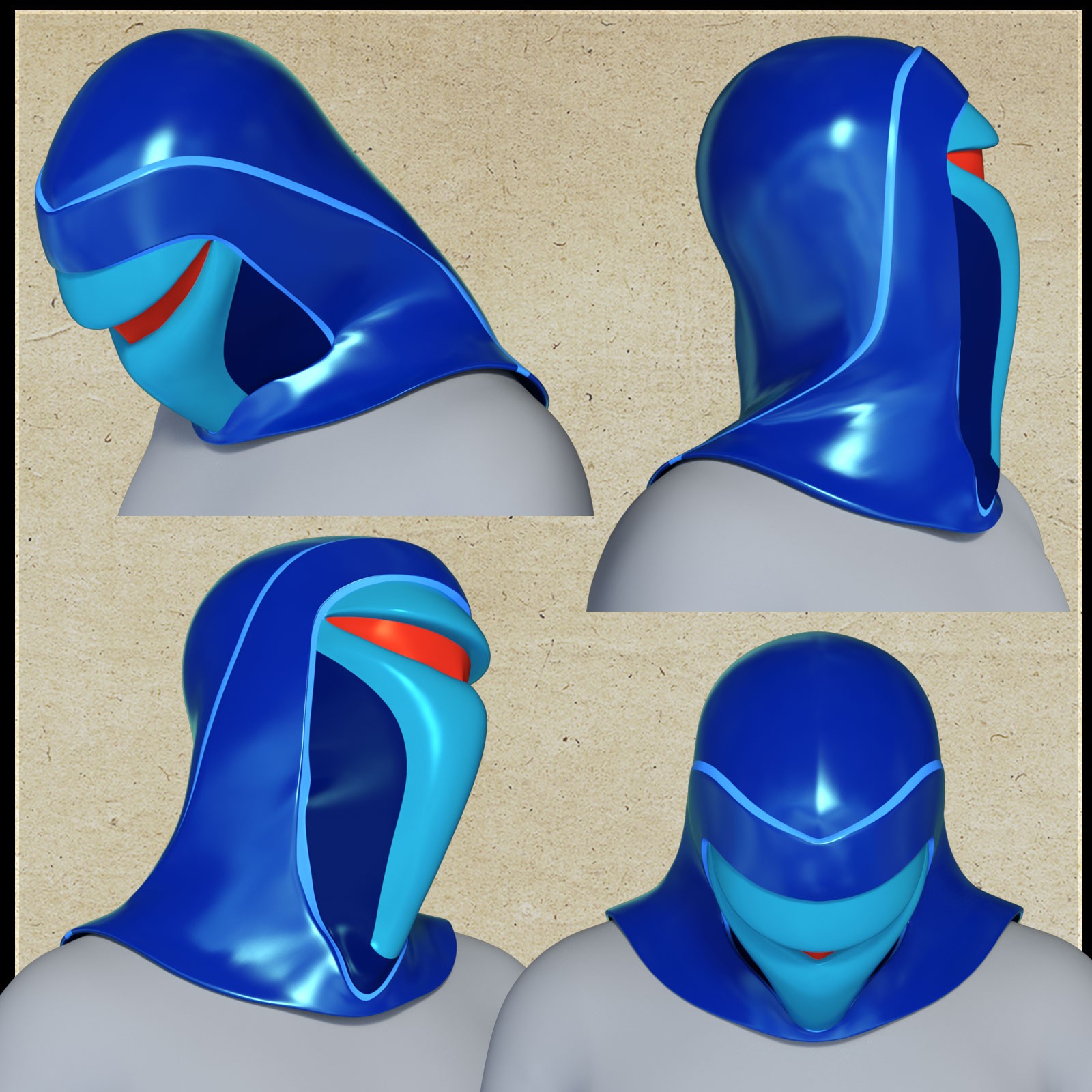Helmet 002 MMKBG8M | Daz 3D
