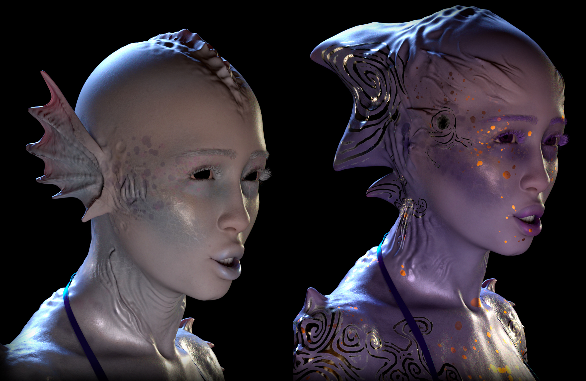 ND Ocean Beauty Shapes for Genesis 9 | Daz 3D